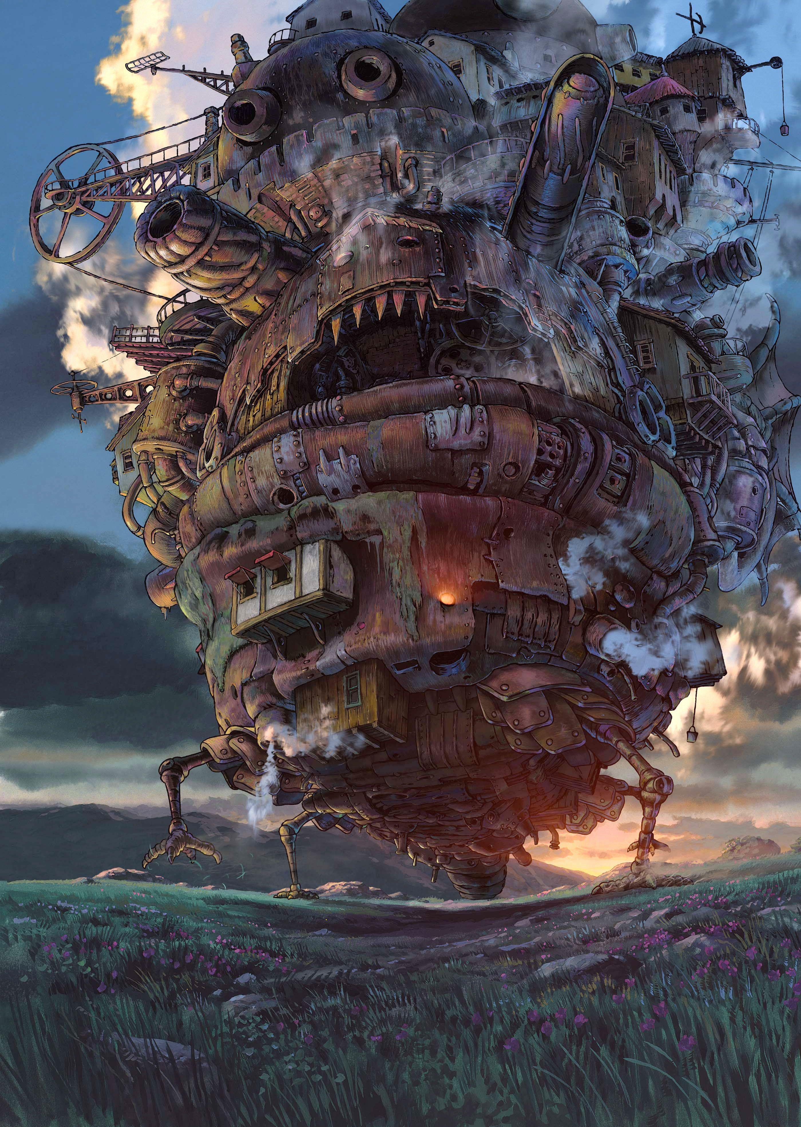 Moving Castle Wallpapers - Top Free Moving Castle Backgrounds ...