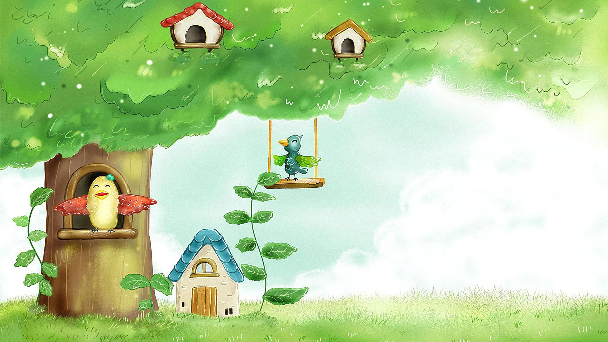 Birds Cartoon Wallpapers - Top Free Birds Cartoon Backgrounds ...