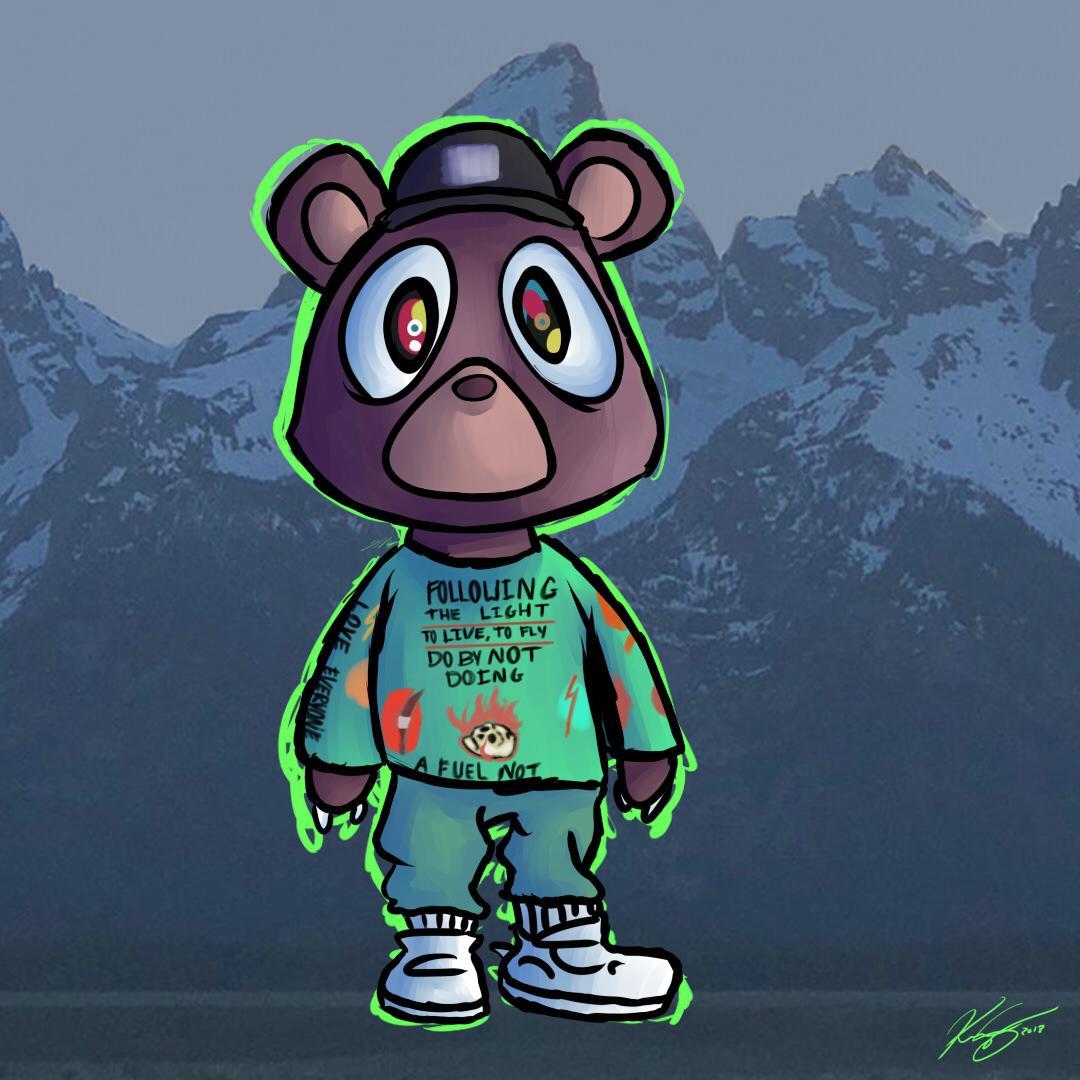 Yeezy Bear Wallpapers - Top Free Yeezy Bear Backgrounds - WallpaperAccess
