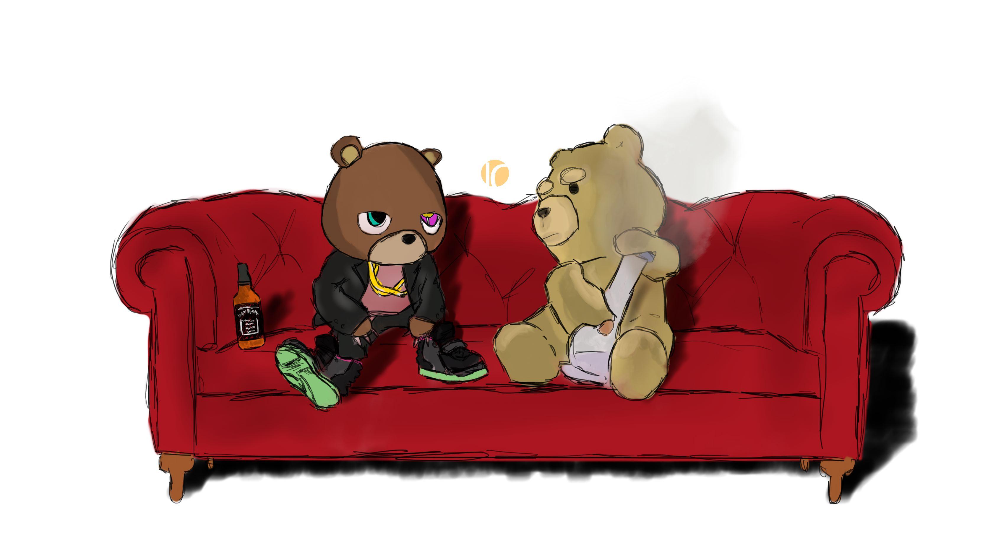 Yeezy Bear Wallpapers - Top Free Yeezy Bear Backgrounds - WallpaperAccess