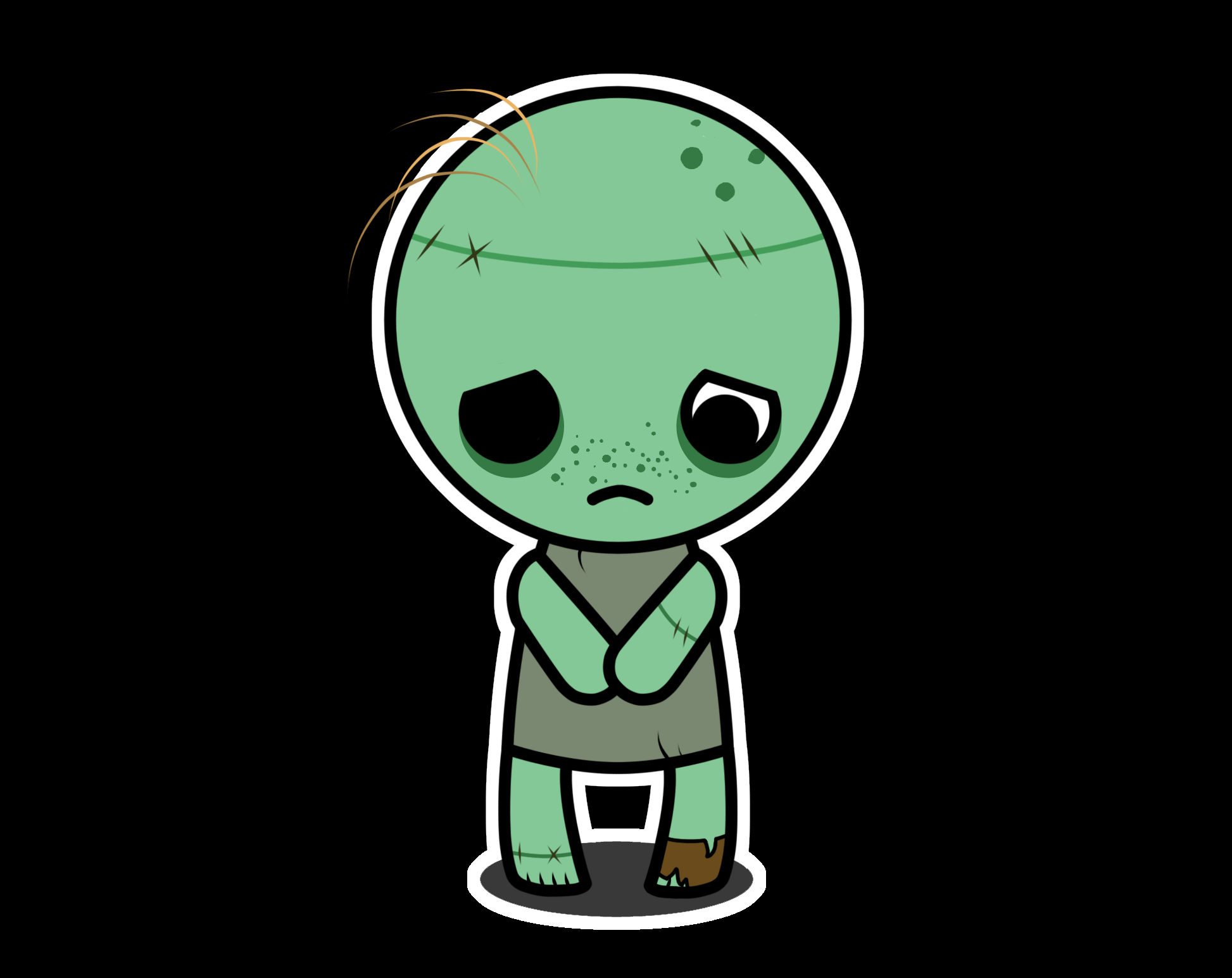 Cute Zombie Wallpapers - Top Free Cute Zombie Backgrounds - WallpaperAccess