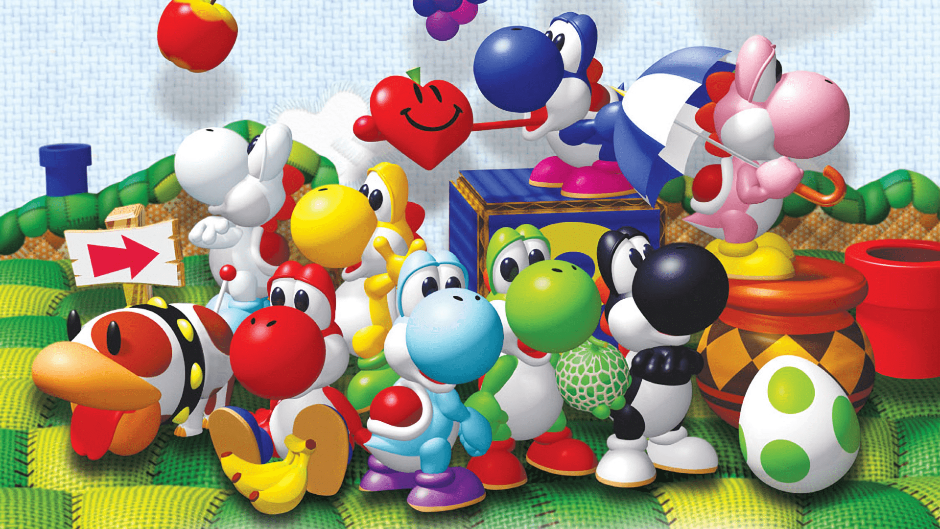 Yoshi Story Wallpapers - Top Free Yoshi Story Backgrounds - WallpaperAccess