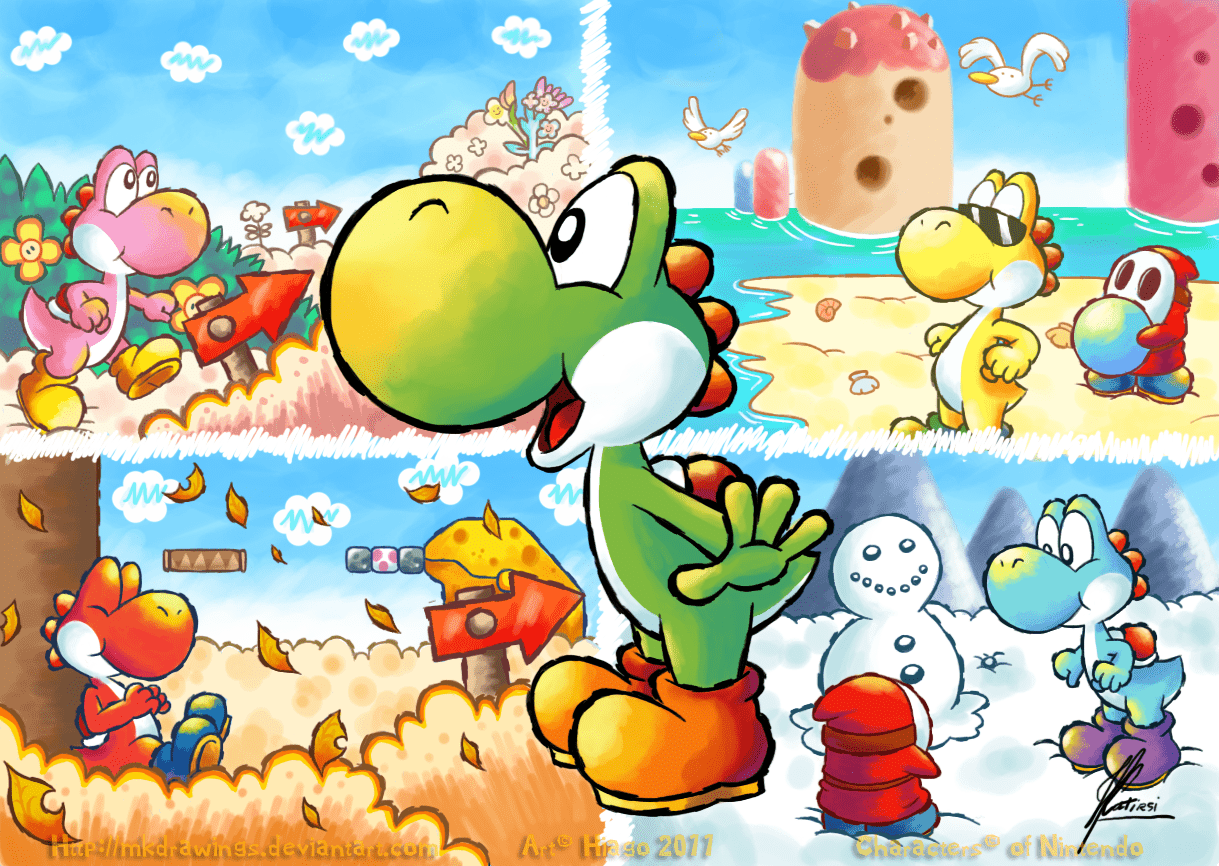 Yoshi Story Wallpapers - Top Free Yoshi Story Backgrounds - WallpaperAccess