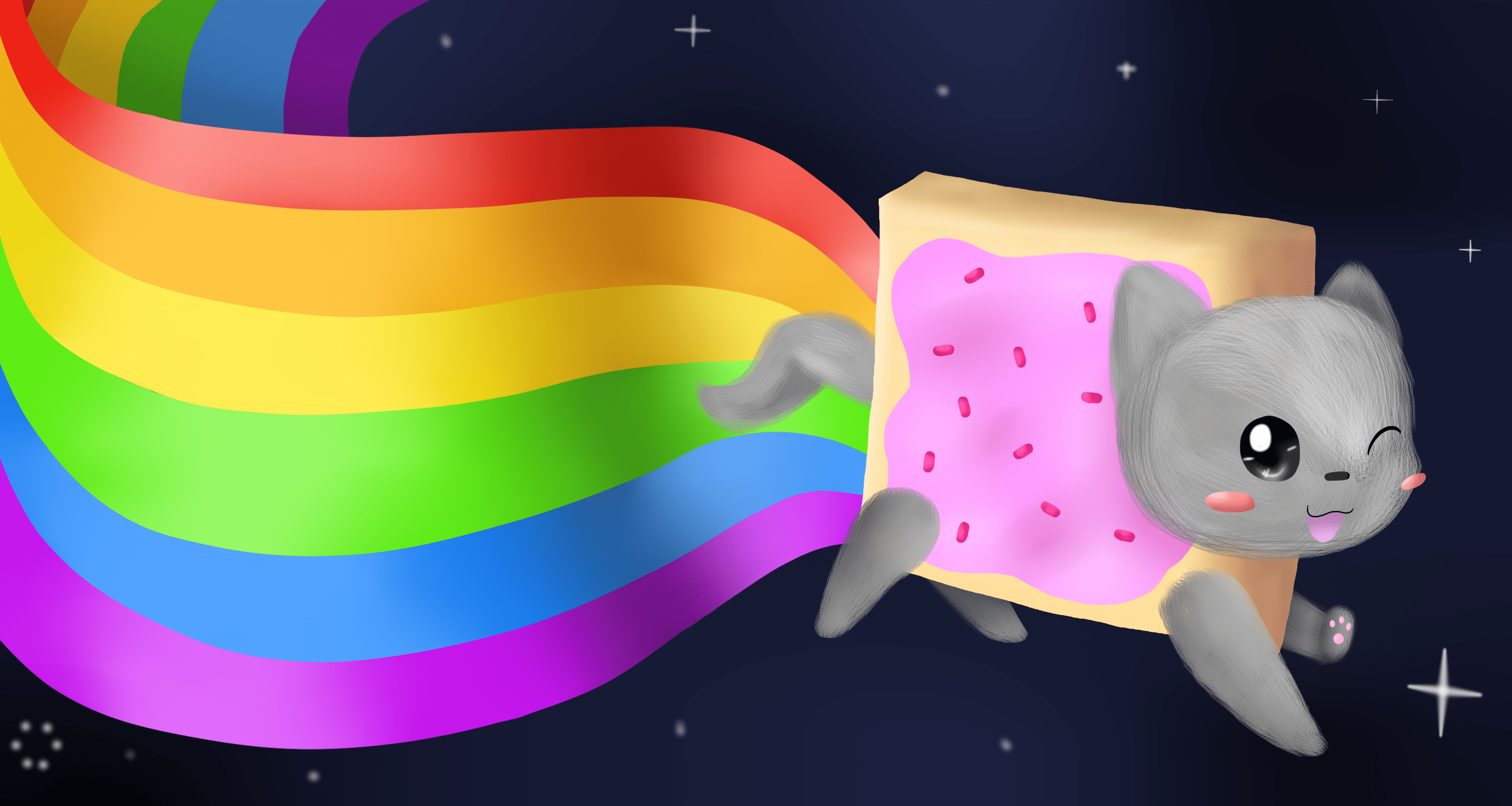 Cute Nyan Cat Wallpapers - Top Free Cute Nyan Cat Backgrounds ...