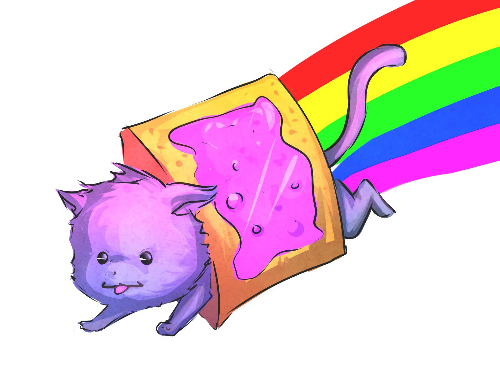 Cute Nyan Cat Wallpapers - Top Free Cute Nyan Cat Backgrounds ...