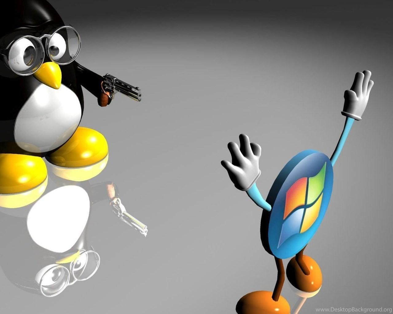 Linux vs Windows Wallpapers - Top Free Linux vs Windows Backgrounds ...