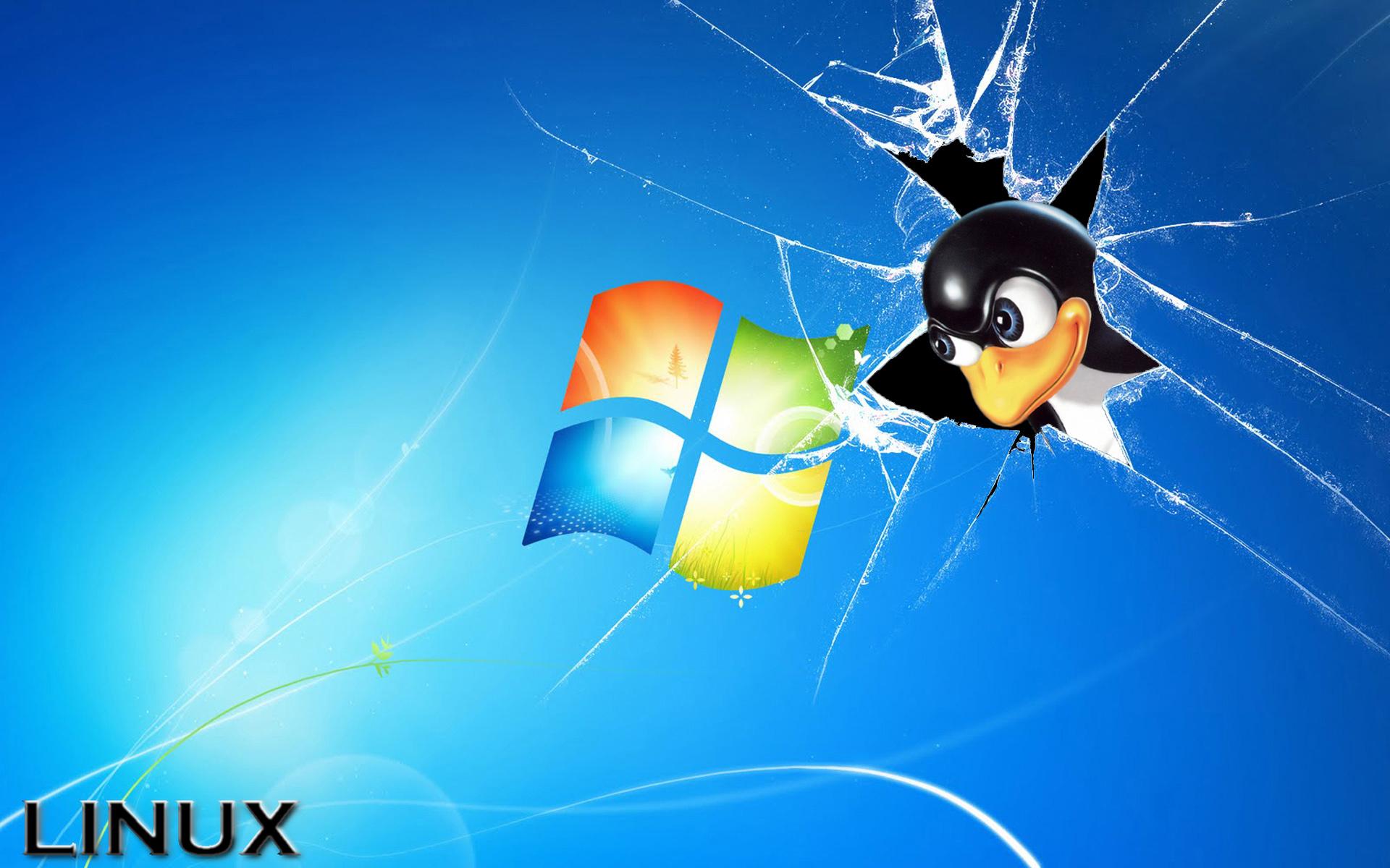 Linux vs Windows Wallpapers - Top Free Linux vs Windows Backgrounds ...