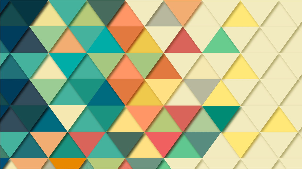 Colorful Geometric Triangle Wallpapers - Top Free Colorful Geometric ...