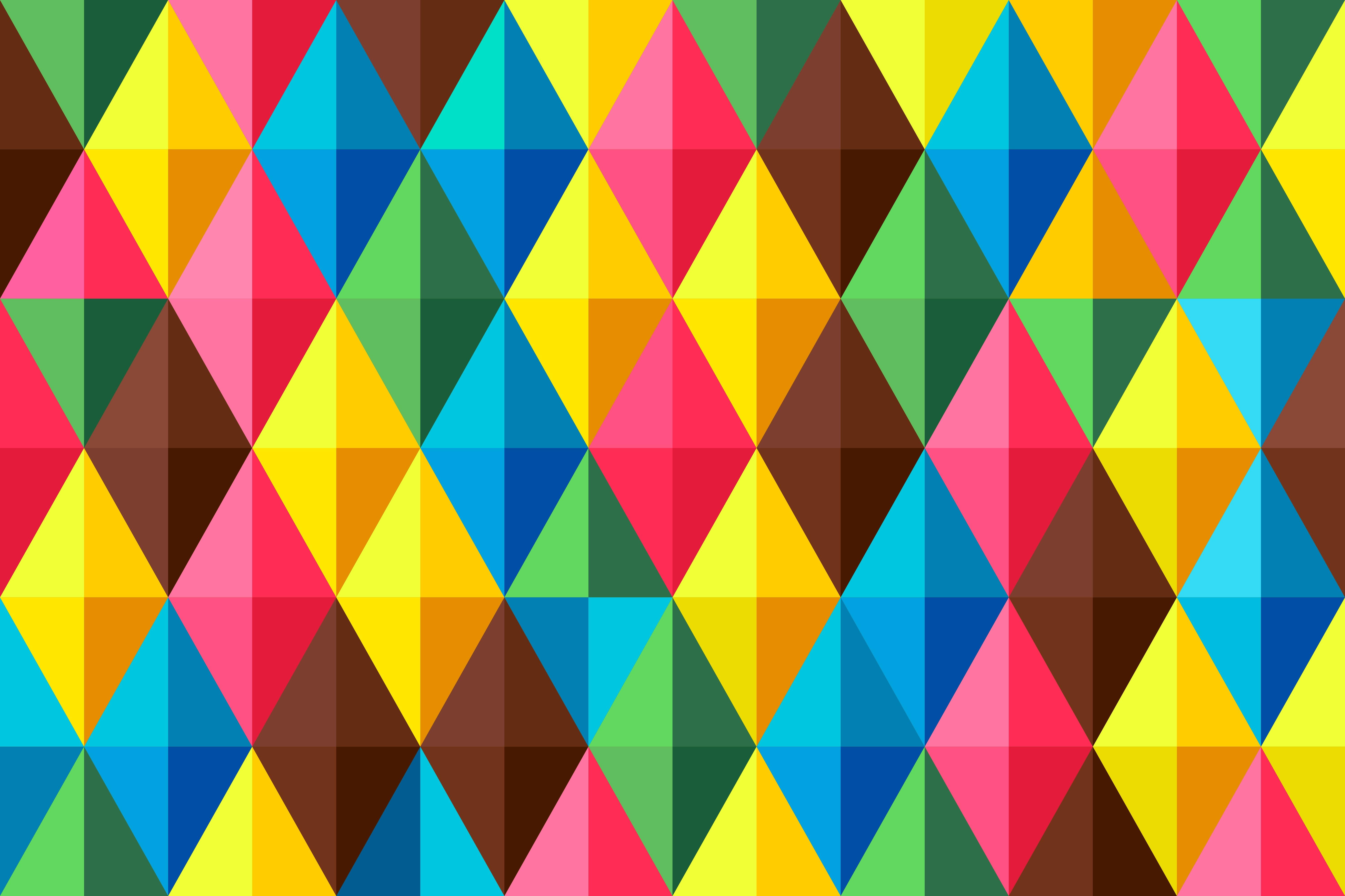 Colorful Geometric Triangle Wallpapers - Top Free Colorful Geometric ...