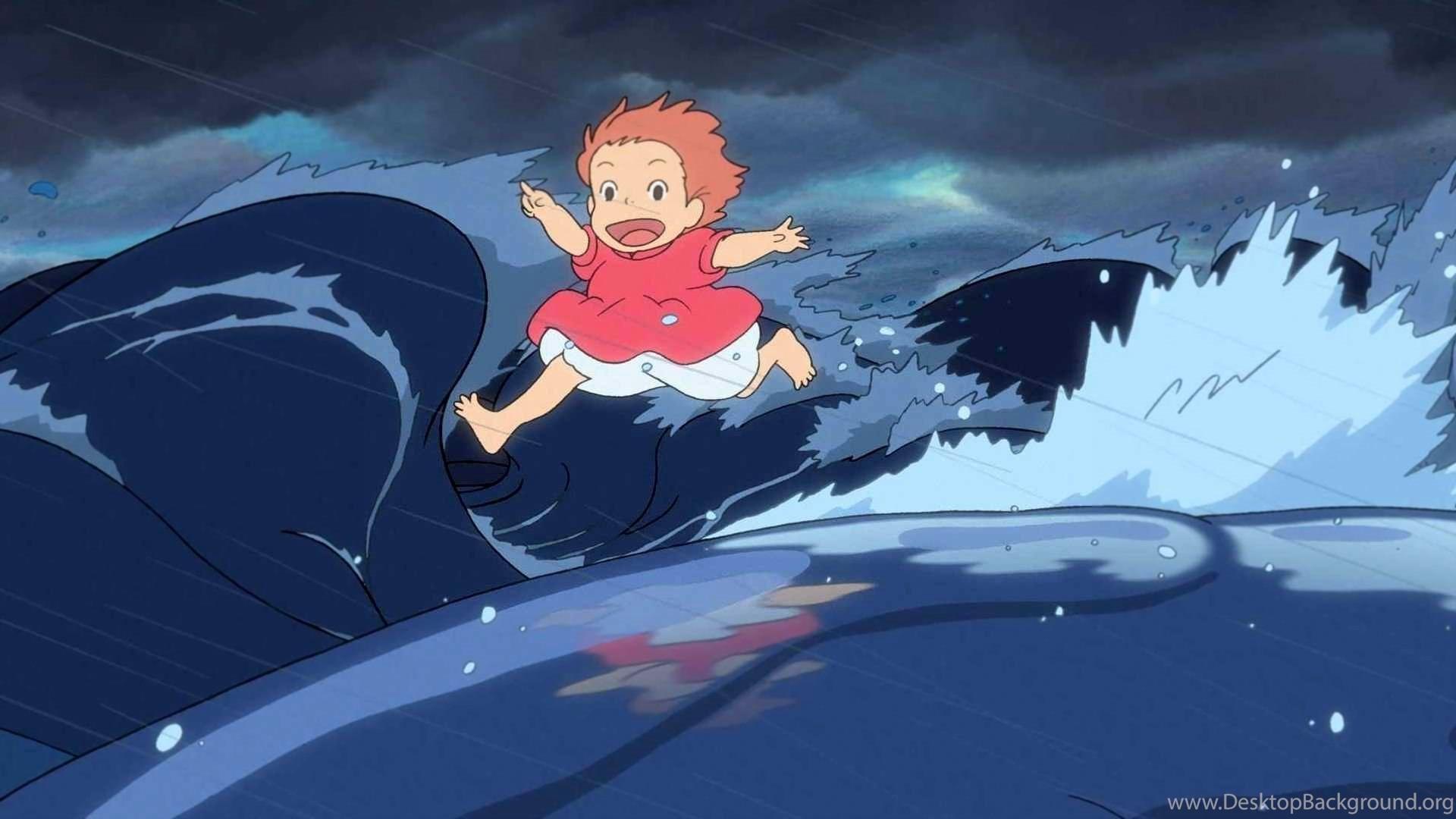 Ponyo HD Wallpapers - Top Free Ponyo HD Backgrounds - WallpaperAccess