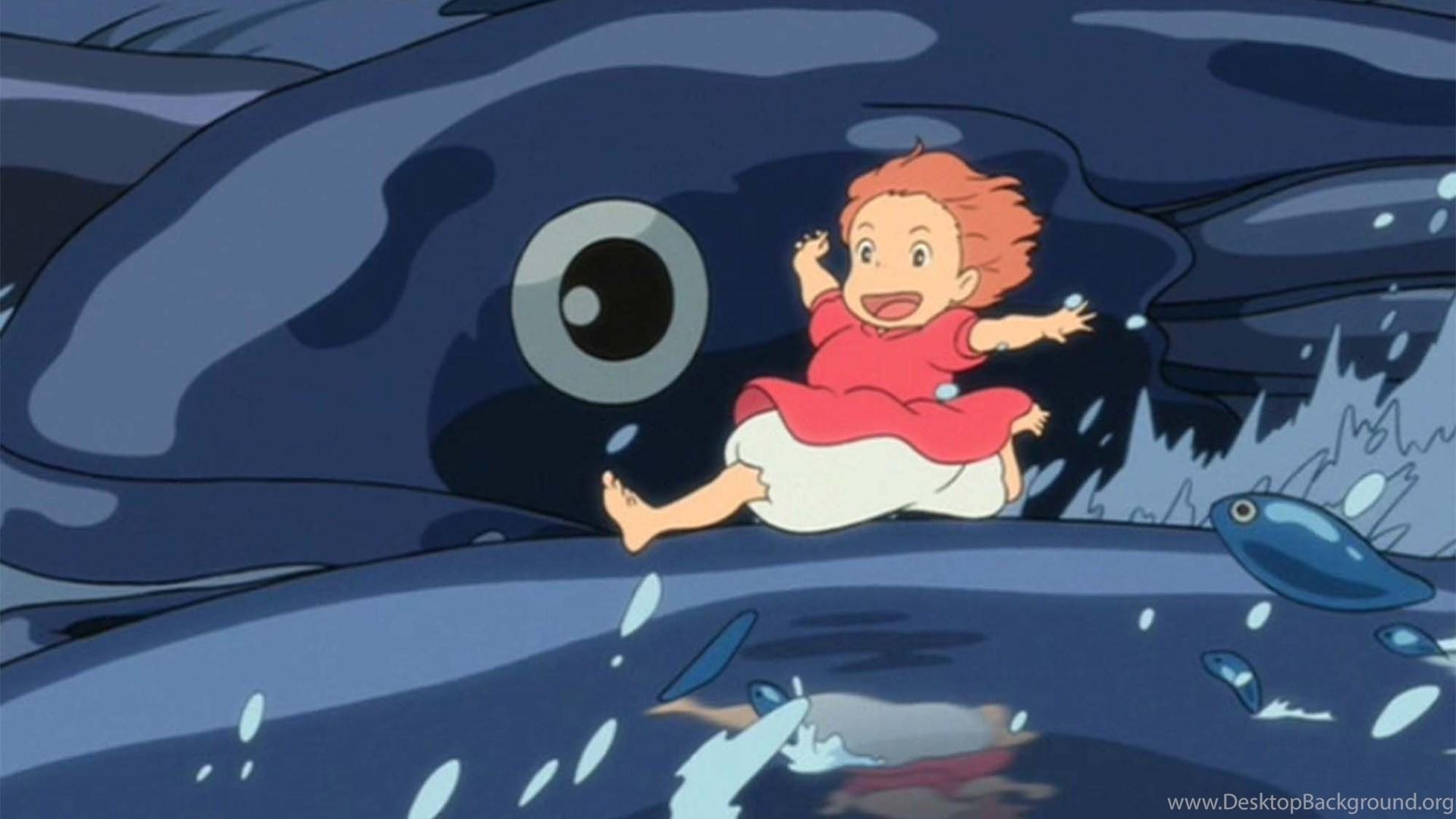 Ponyo HD Wallpapers - Top Free Ponyo HD Backgrounds - WallpaperAccess