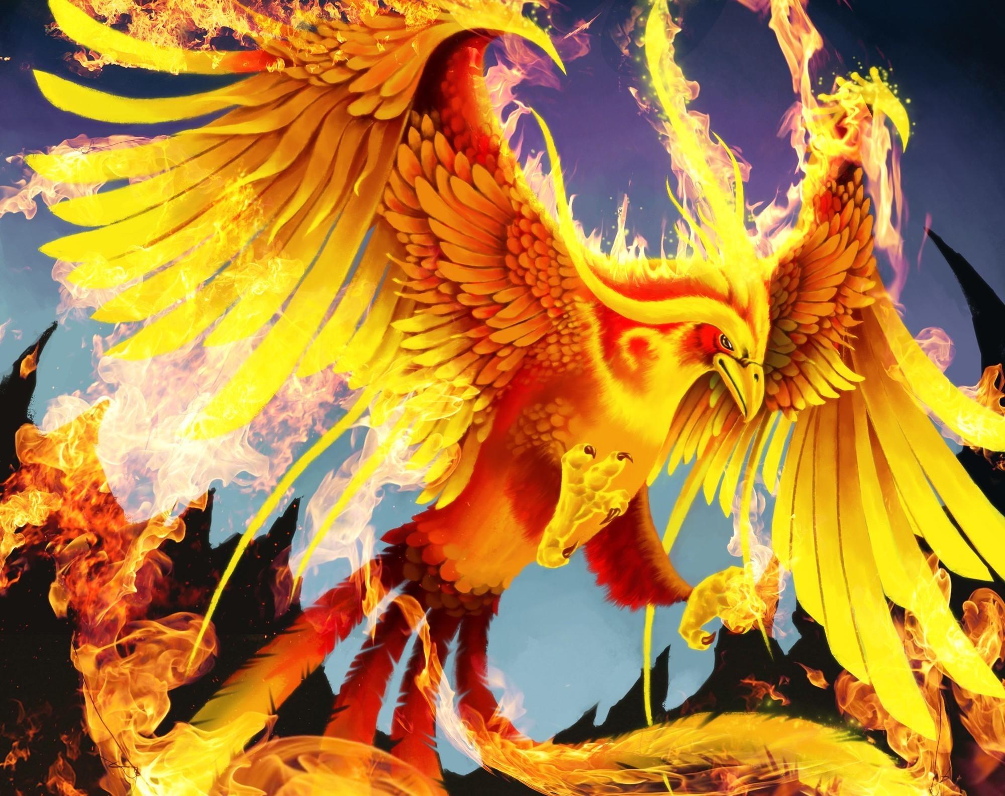 Mythical Phoenix Wallpapers - Top Free Mythical Phoenix Backgrounds ...