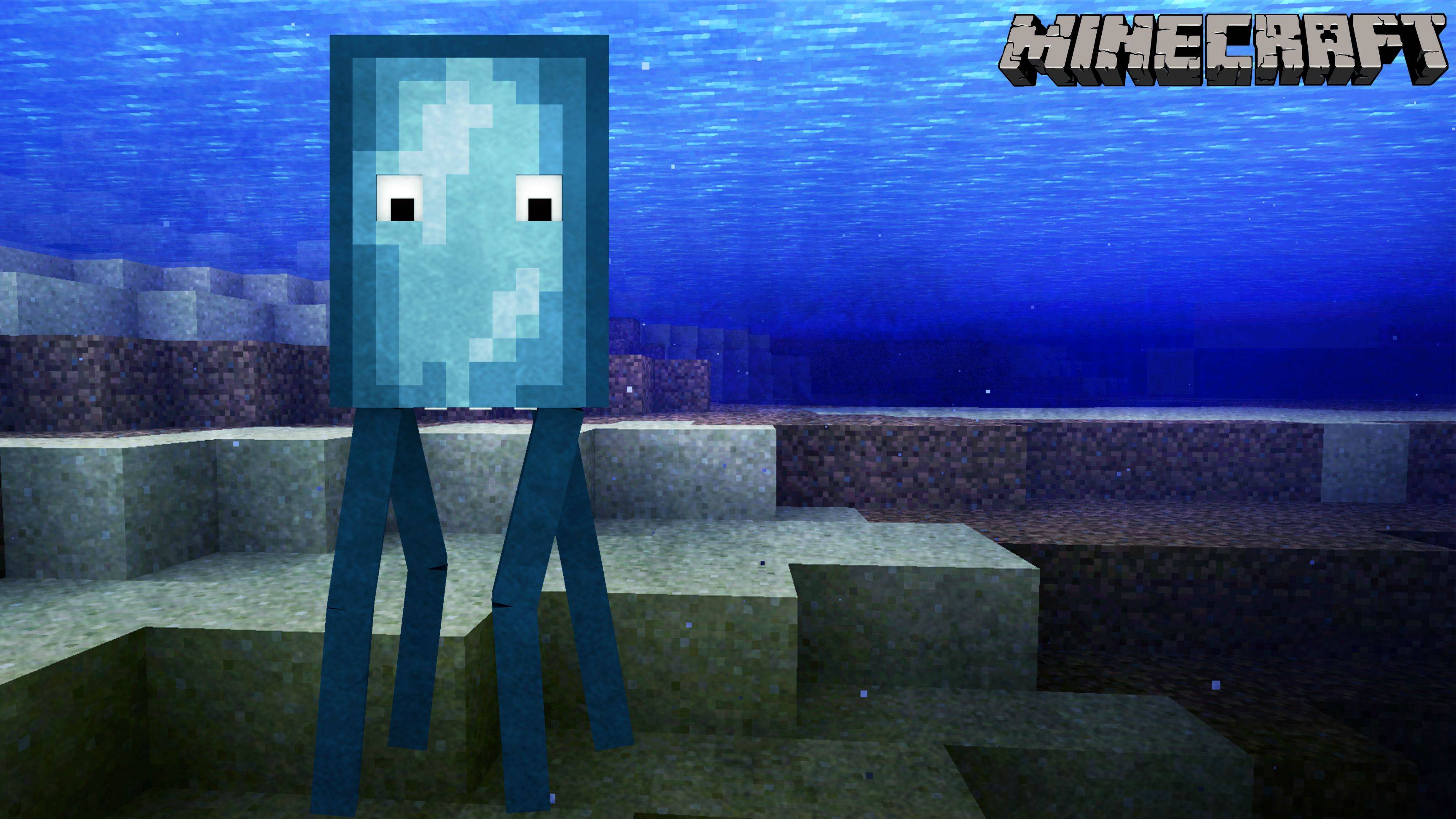 Minecraft Squid Wallpapers - Top Free Minecraft Squid Backgrounds ...