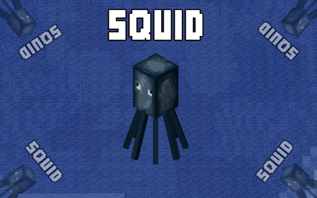 Minecraft Squid Wallpapers - Top Free Minecraft Squid Backgrounds ...