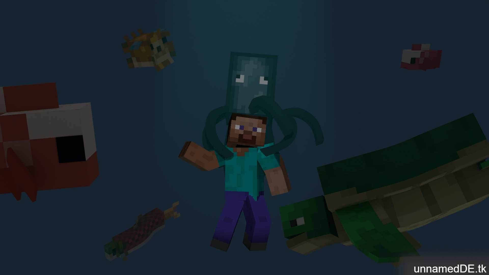 Minecraft Squid Wallpapers - Top Free Minecraft Squid Backgrounds ...