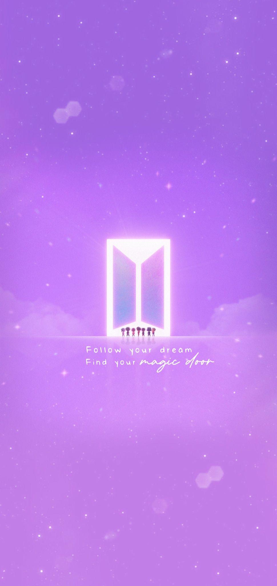 BTS Logo Aesthetic Wallpapers - Top Free BTS Logo Aesthetic Backgrounds ...