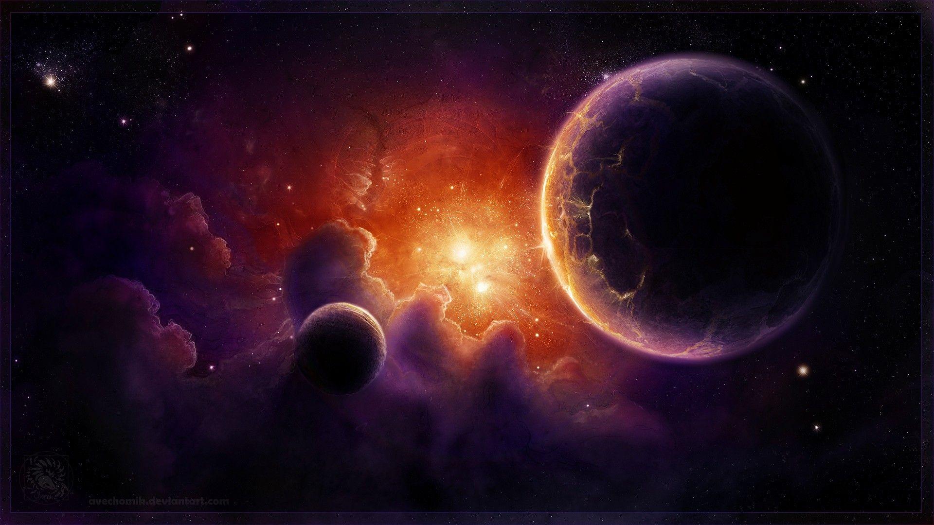 Space Painting Wallpapers - Top Free Space Painting Backgrounds ...