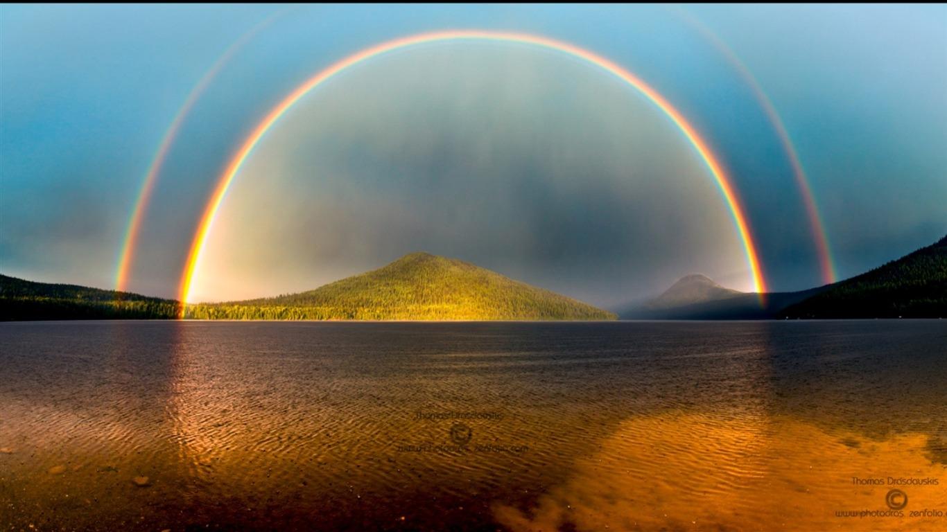 Double Rainbow Wallpapers - Top Free Double Rainbow Backgrounds ...