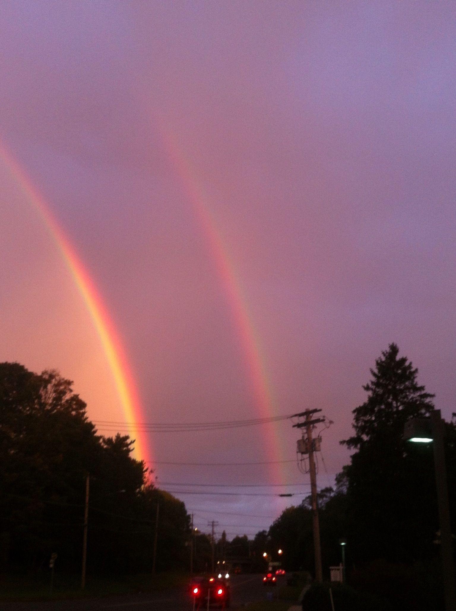 Double Rainbow Wallpapers - Top Free Double Rainbow Backgrounds - WallpaperAccess