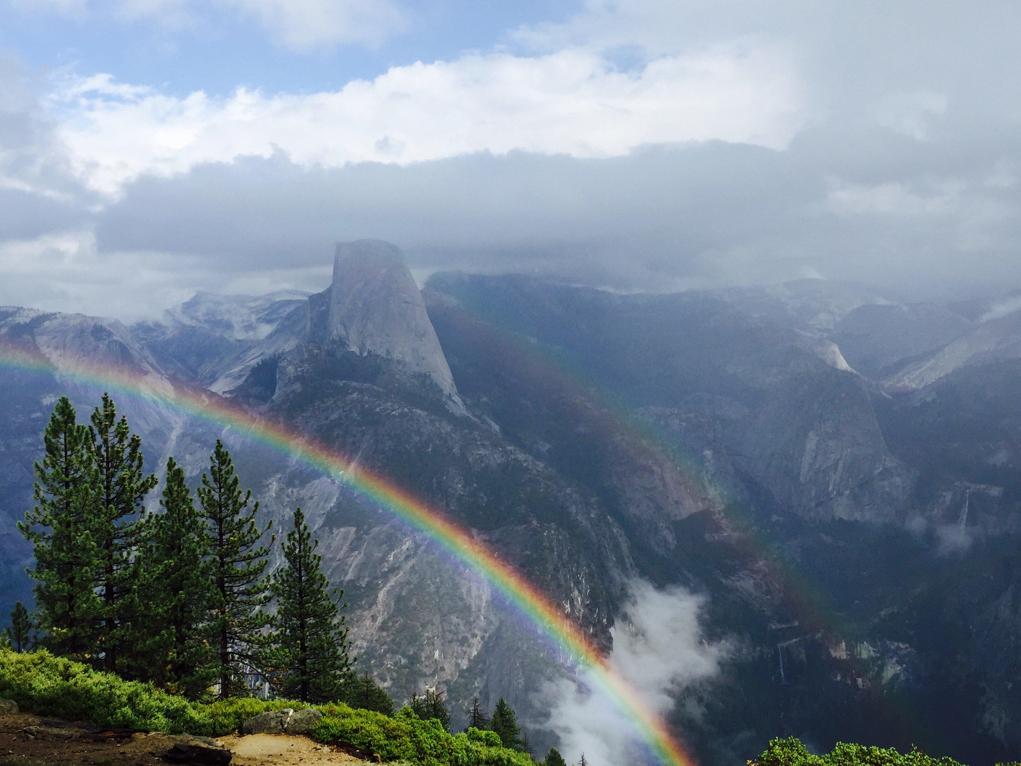 Double Rainbow Wallpapers - Top Free Double Rainbow Backgrounds ...
