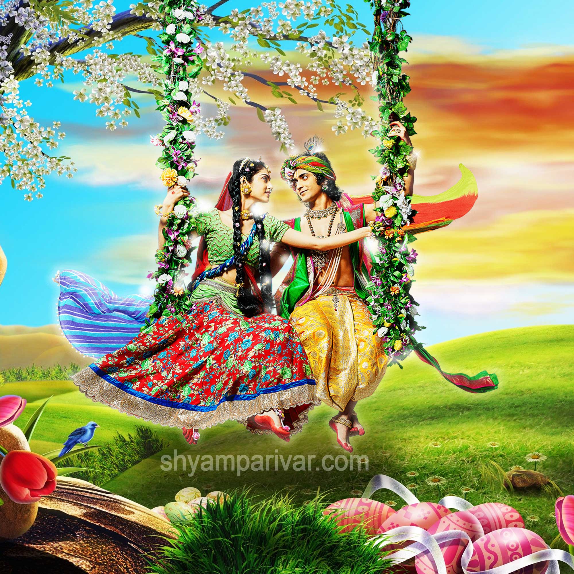 Radha Shyam Wallpapers - Top Free Radha Shyam Backgrounds - WallpaperAccess