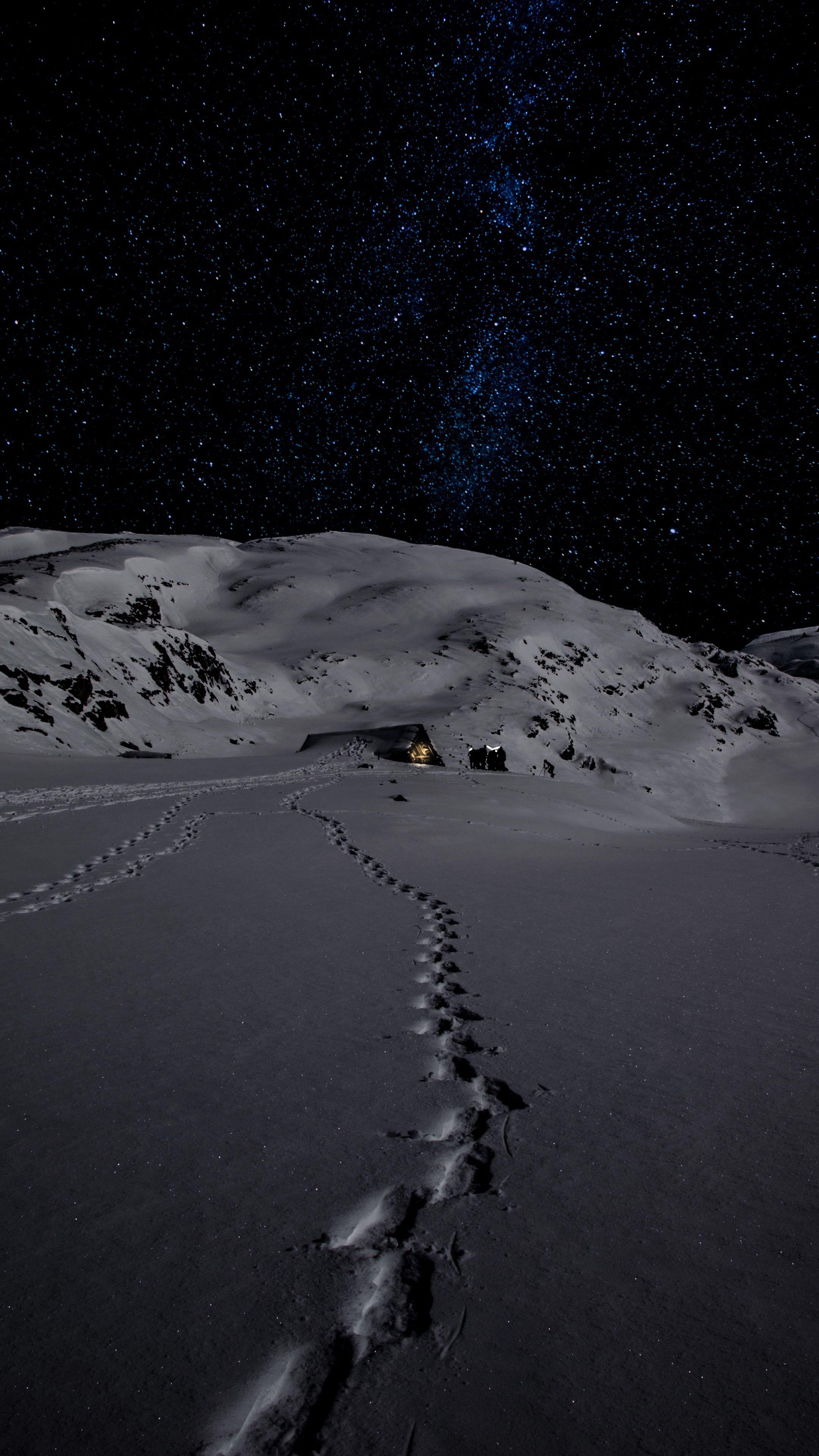 4K Snow Night Wallpapers - Top Free 4K Snow Night Backgrounds ...