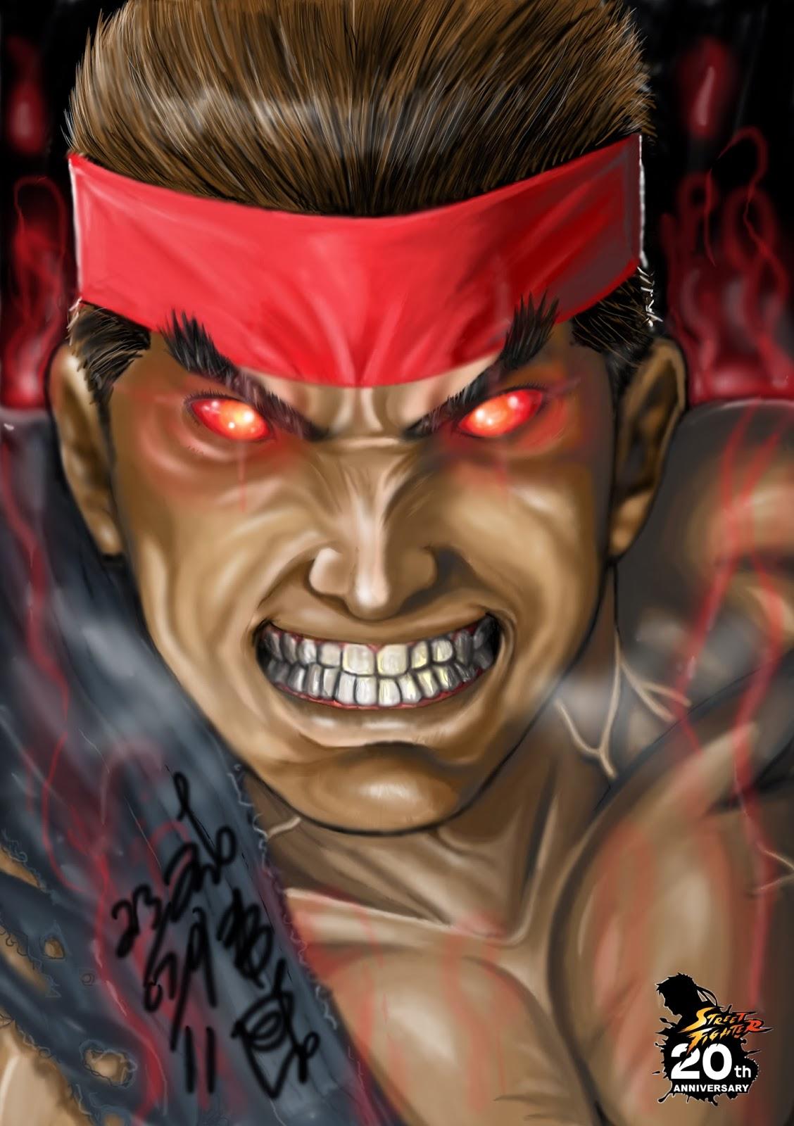 Evil Ryu Wallpapers - Top Free Evil Ryu Backgrounds - WallpaperAccess
