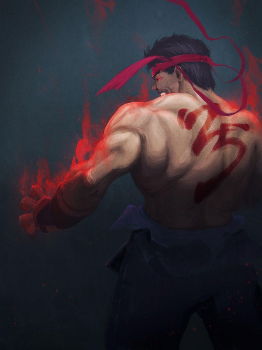 Evil Ryu Wallpapers - Top Free Evil Ryu Backgrounds - WallpaperAccess