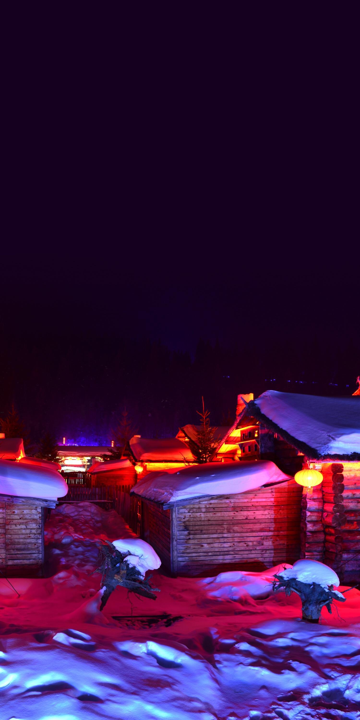 4K Snow Night Wallpapers - Top Free 4K Snow Night Backgrounds ...