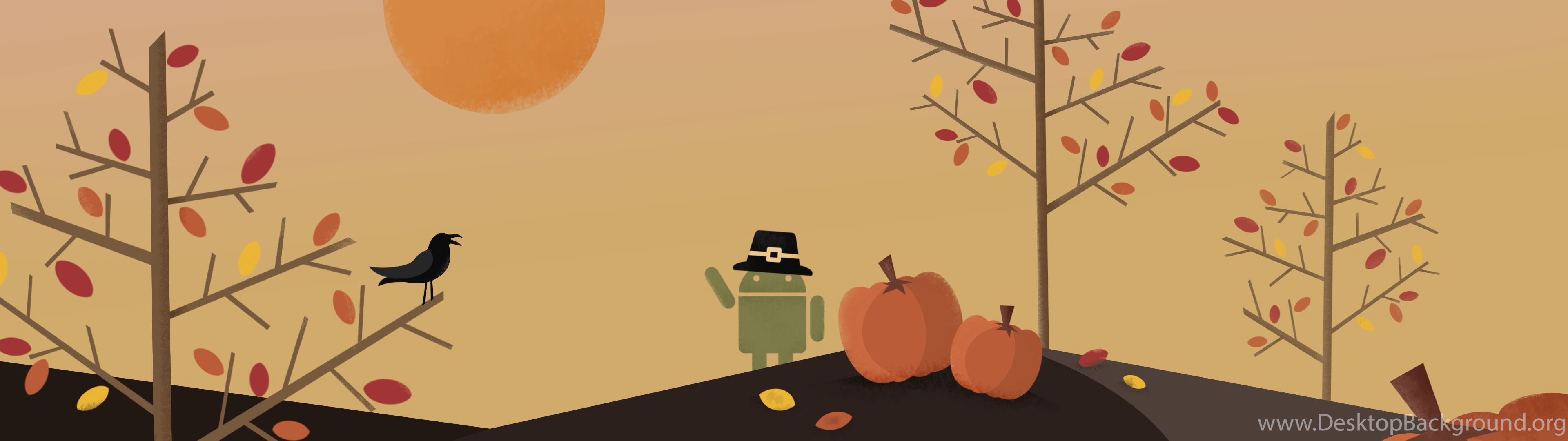 Dual Monitor Thanksgiving Wallpapers - Top Free Dual Monitor ...