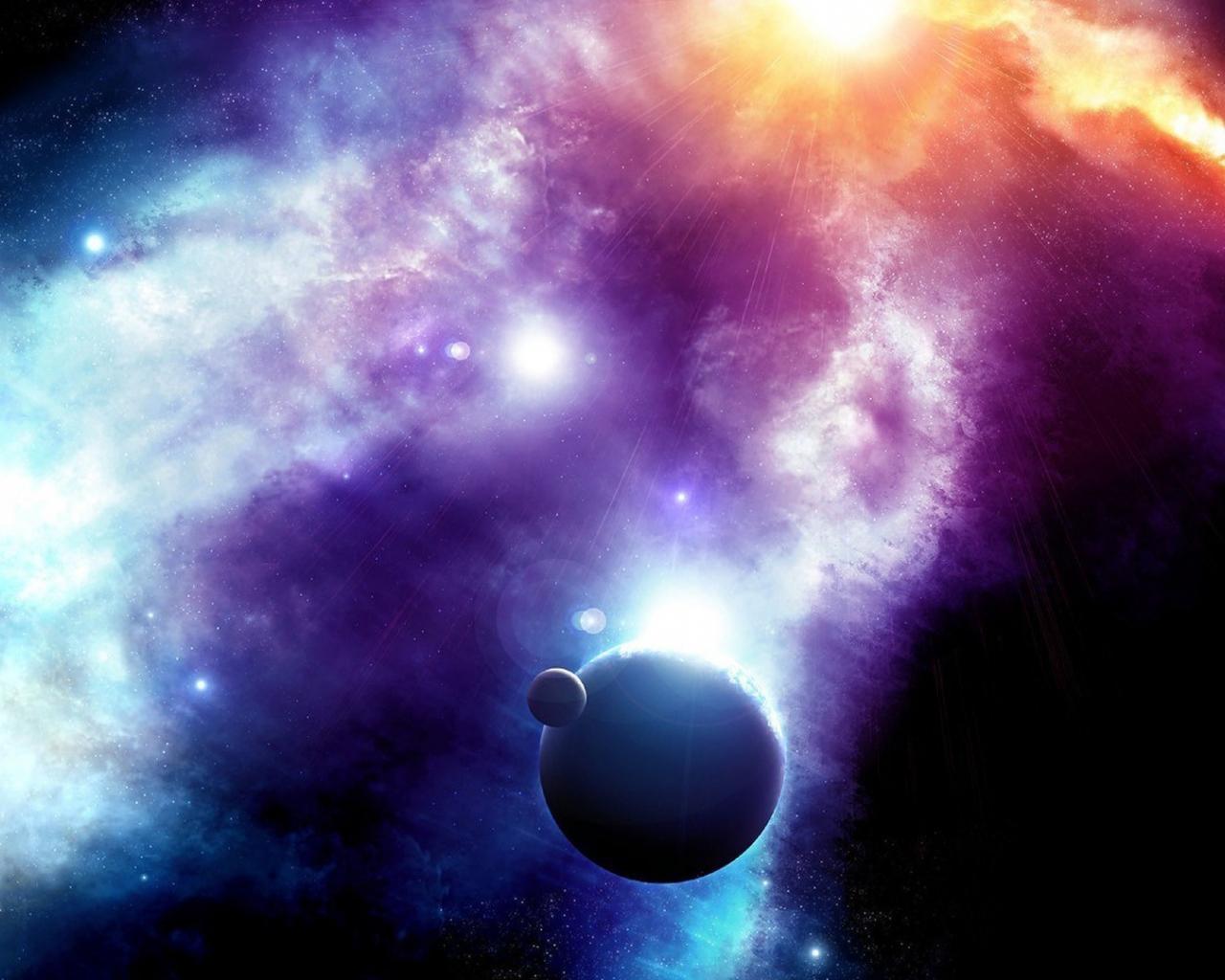 Neon Outer Space Wallpapers - Top Free Neon Outer Space Backgrounds ...