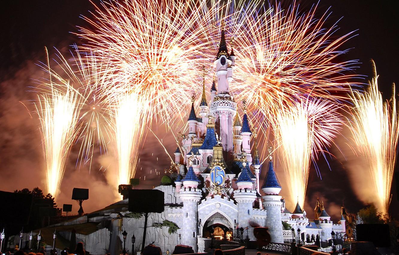 Disney Castle Fireworks Wallpapers - Top Free Disney Castle Fireworks ...