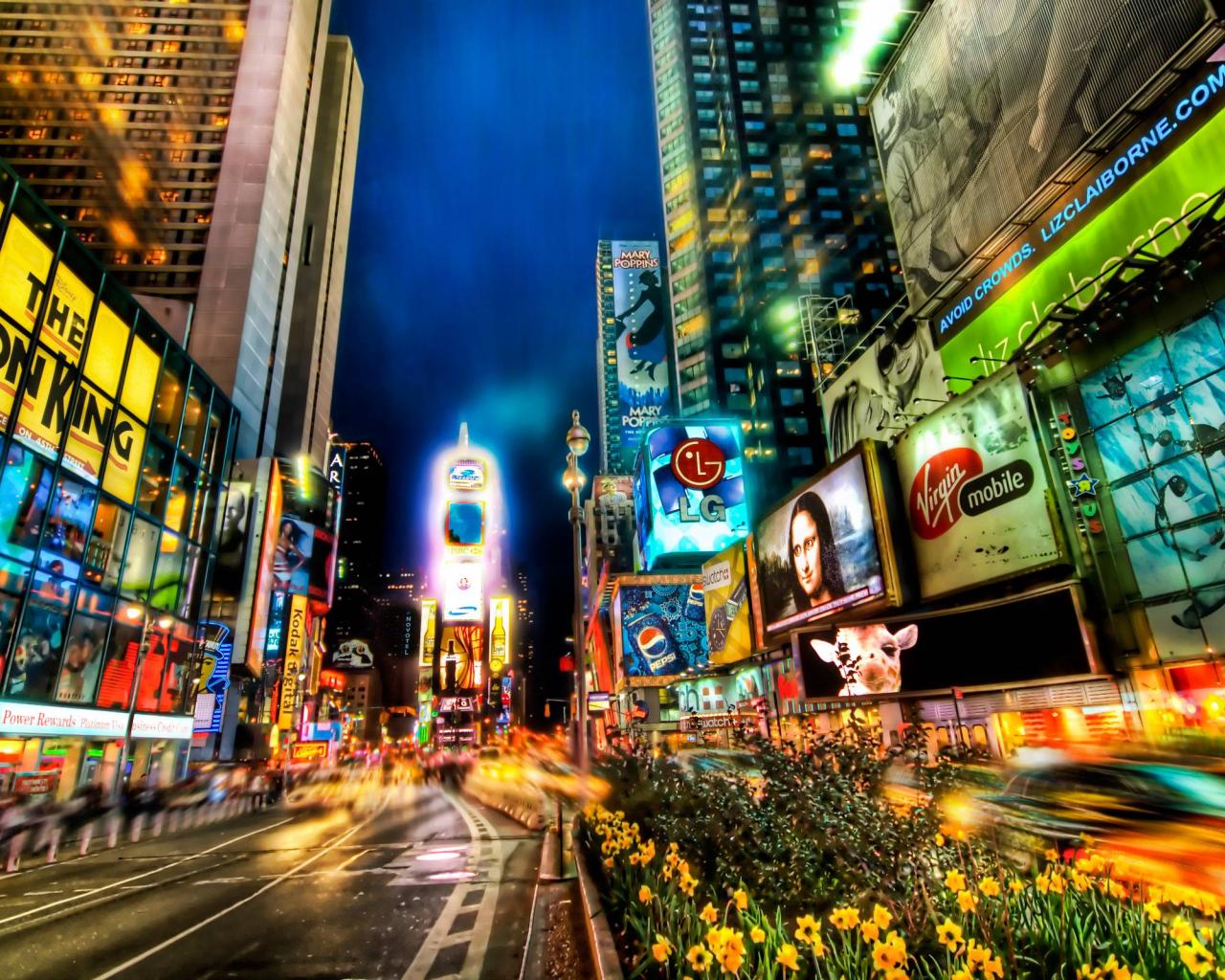 Times Square Christmas Wallpapers - Top Free Times Square Christmas ...