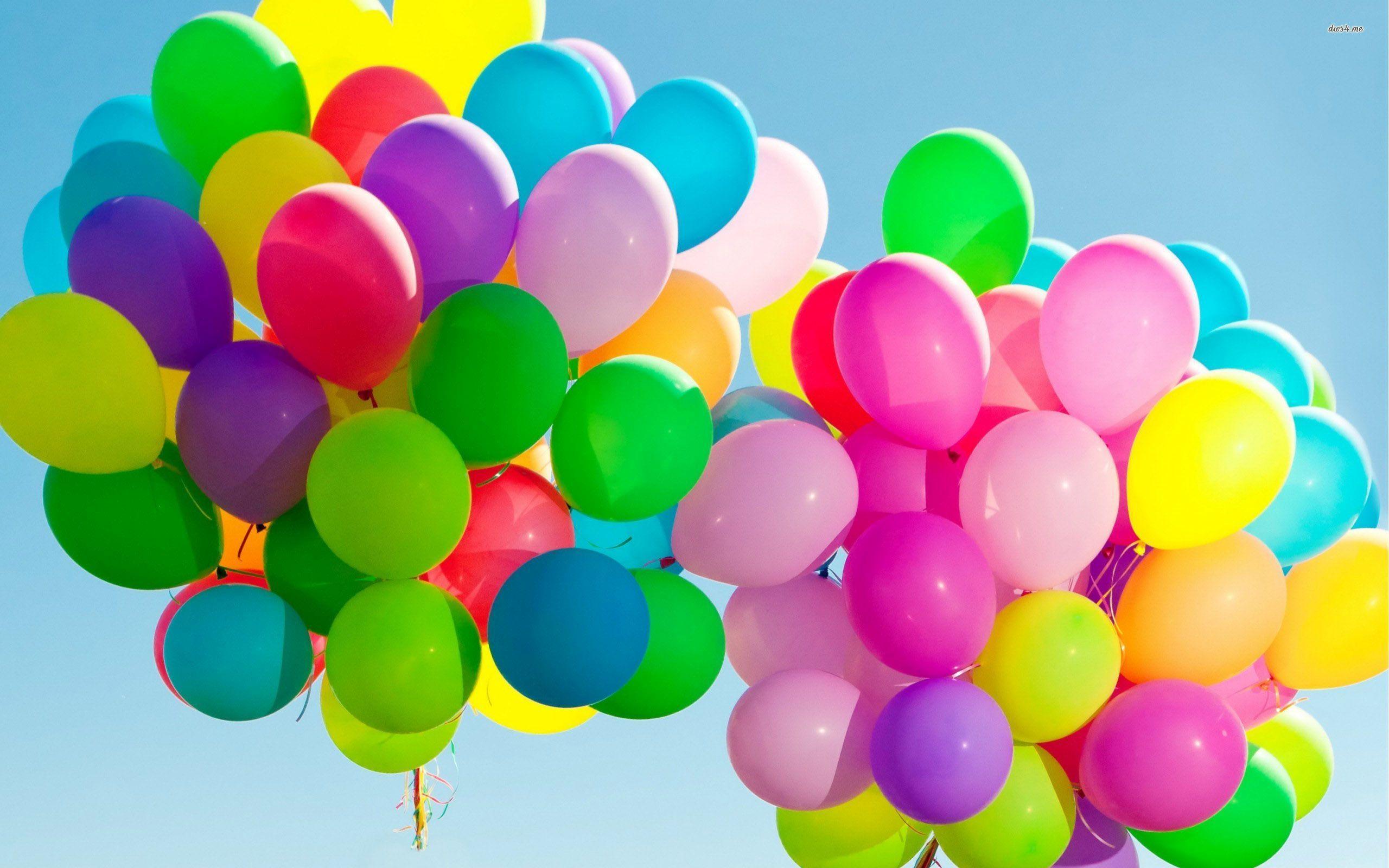 Colorful Balloons Wallpapers - Top Free Colorful Balloons Backgrounds ...