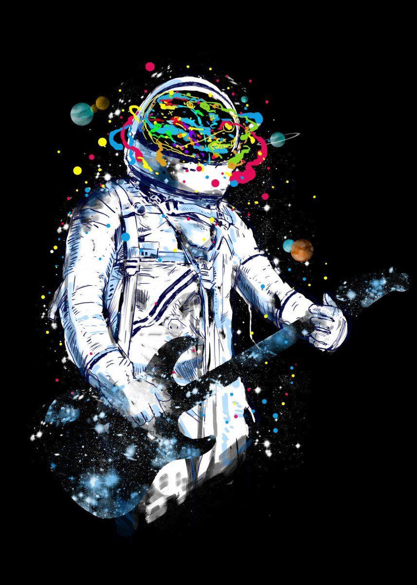 Astronaut Guitar Wallpapers - Top Free Astronaut Guitar Backgrounds ...
