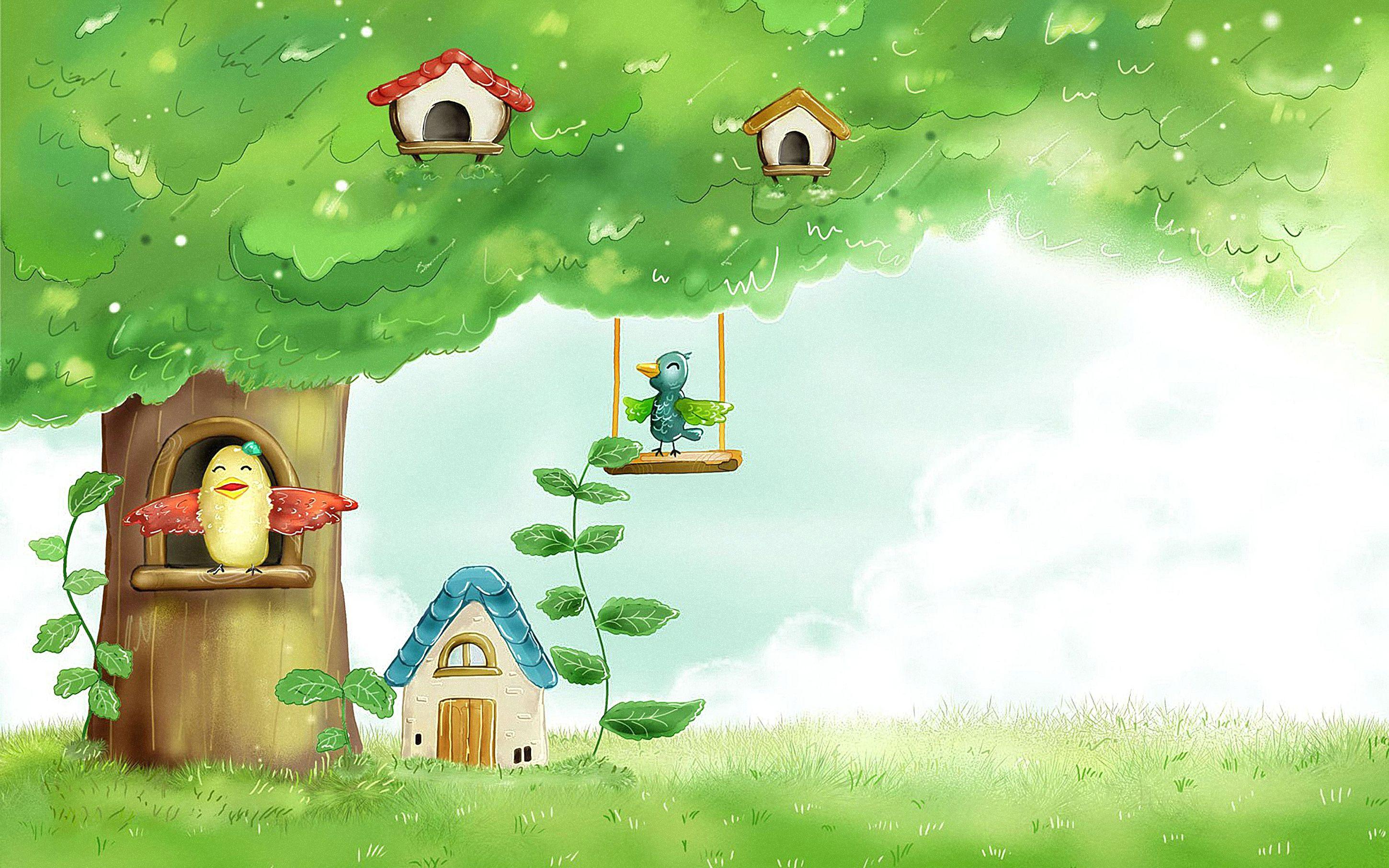 Cartoon Spring Wallpapers - Top Free Cartoon Spring Backgrounds ...