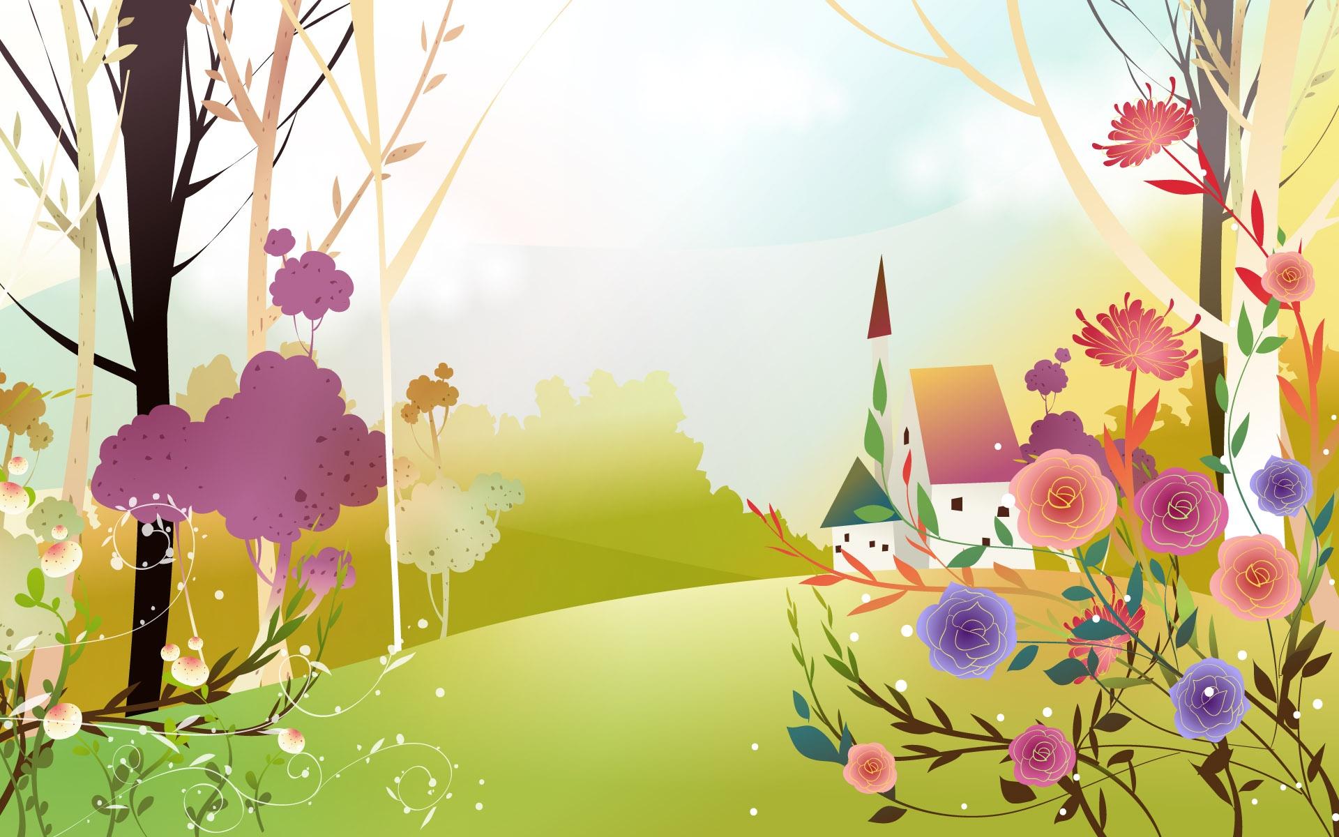 Cartoon Spring Wallpapers - Top Free Cartoon Spring Backgrounds ...