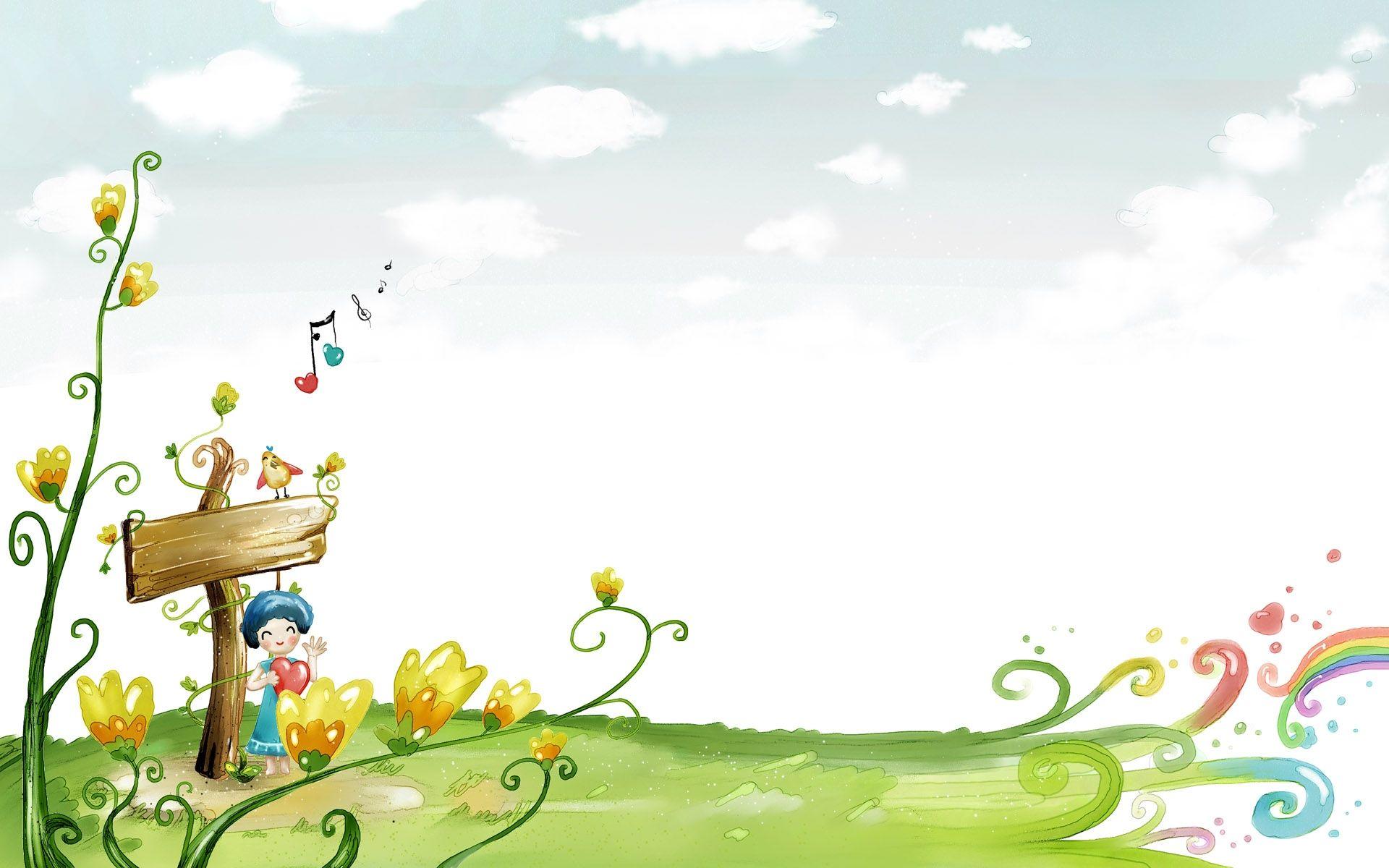 Cartoon Spring Wallpapers - Top Free Cartoon Spring Backgrounds ...