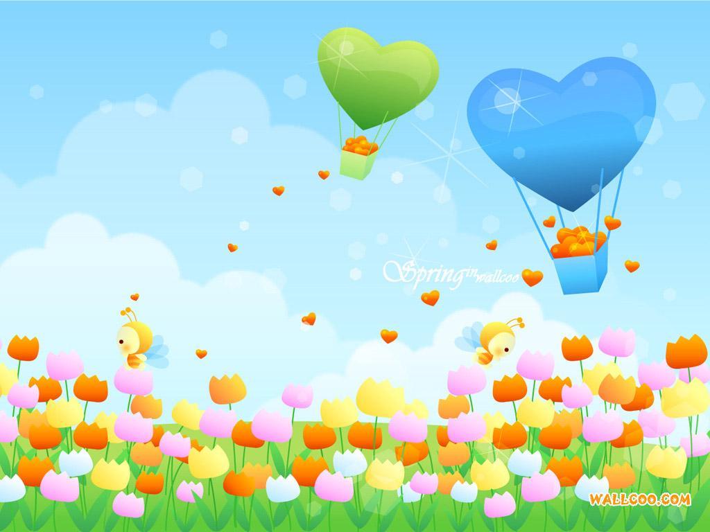 Cartoon Spring Wallpapers - Top Free Cartoon Spring Backgrounds ...