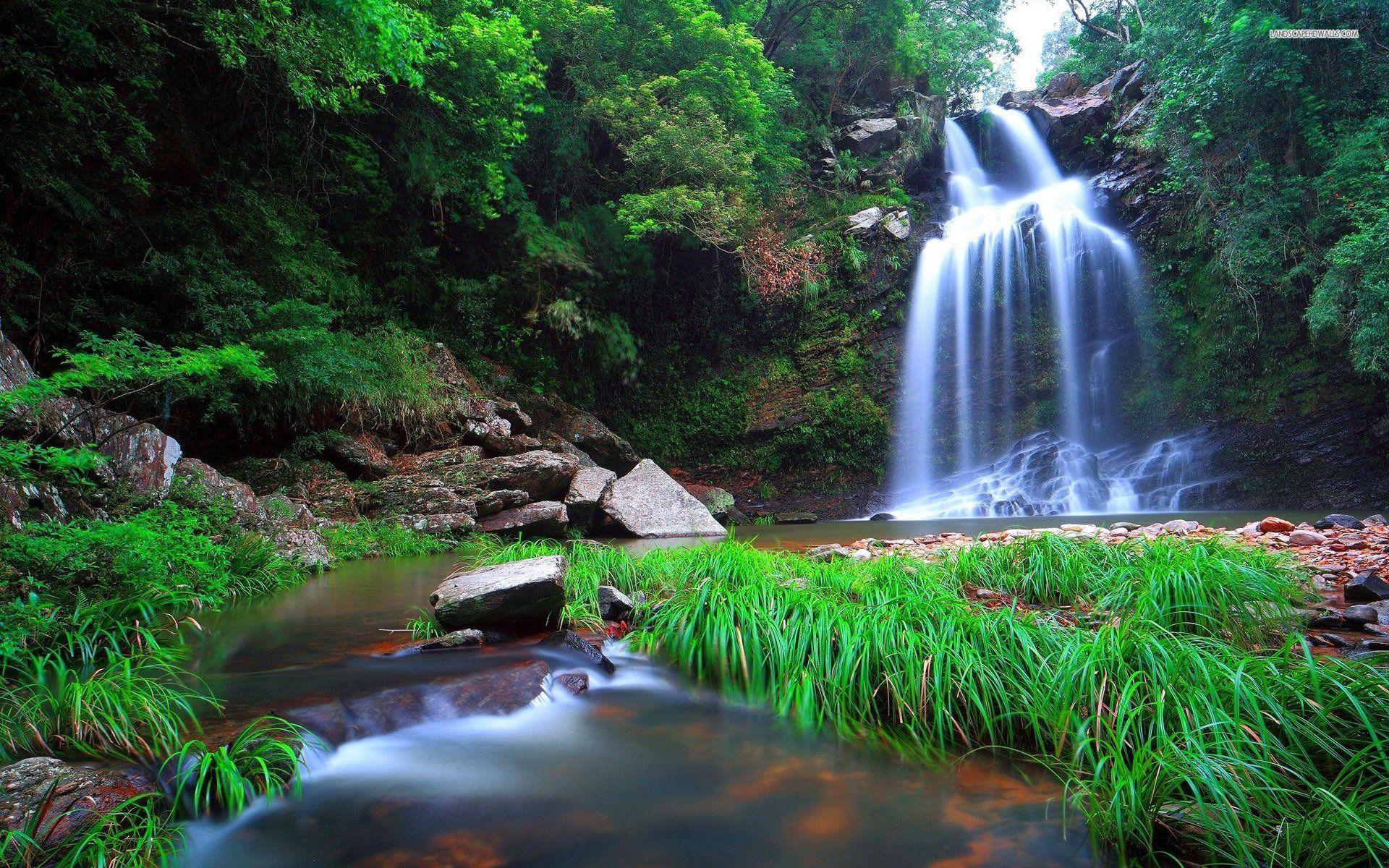 Exotic Waterfall Wallpapers - Top Free Exotic Waterfall Backgrounds ...