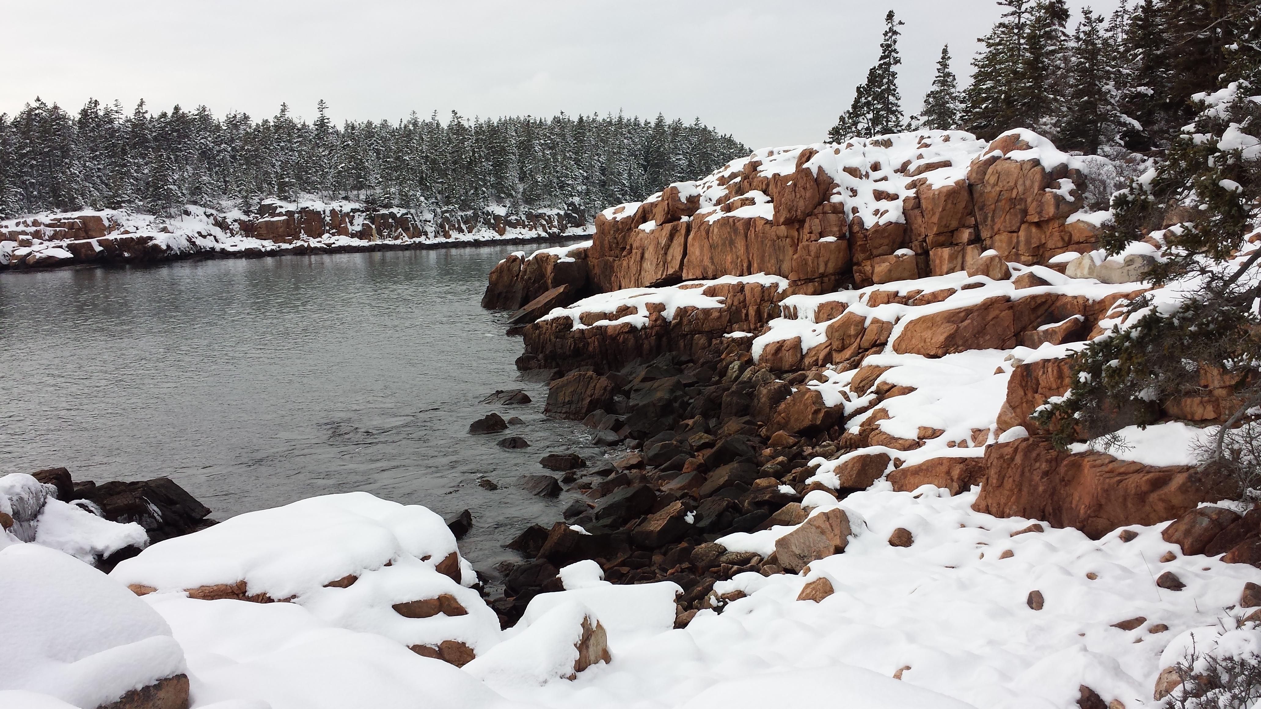 Acadia National Park Winter Wallpapers - Top Free Acadia National Park ...