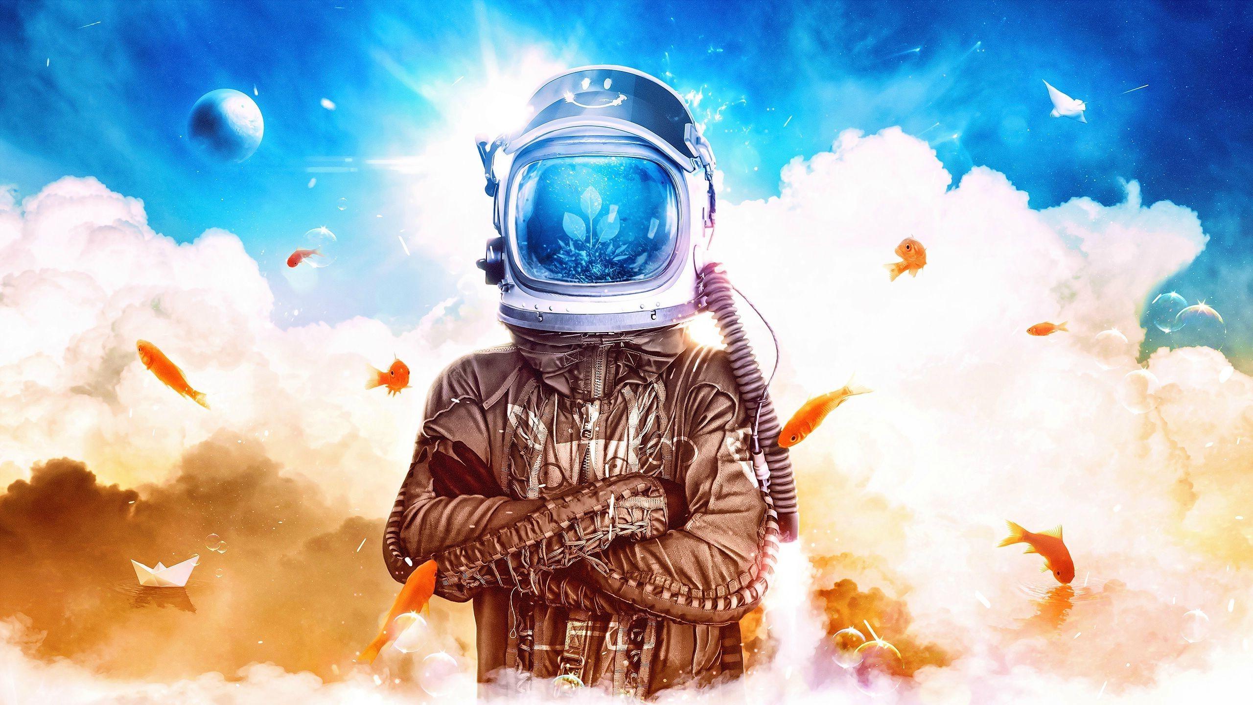 Space Man Art Wallpapers - Top Free Space Man Art Backgrounds ...