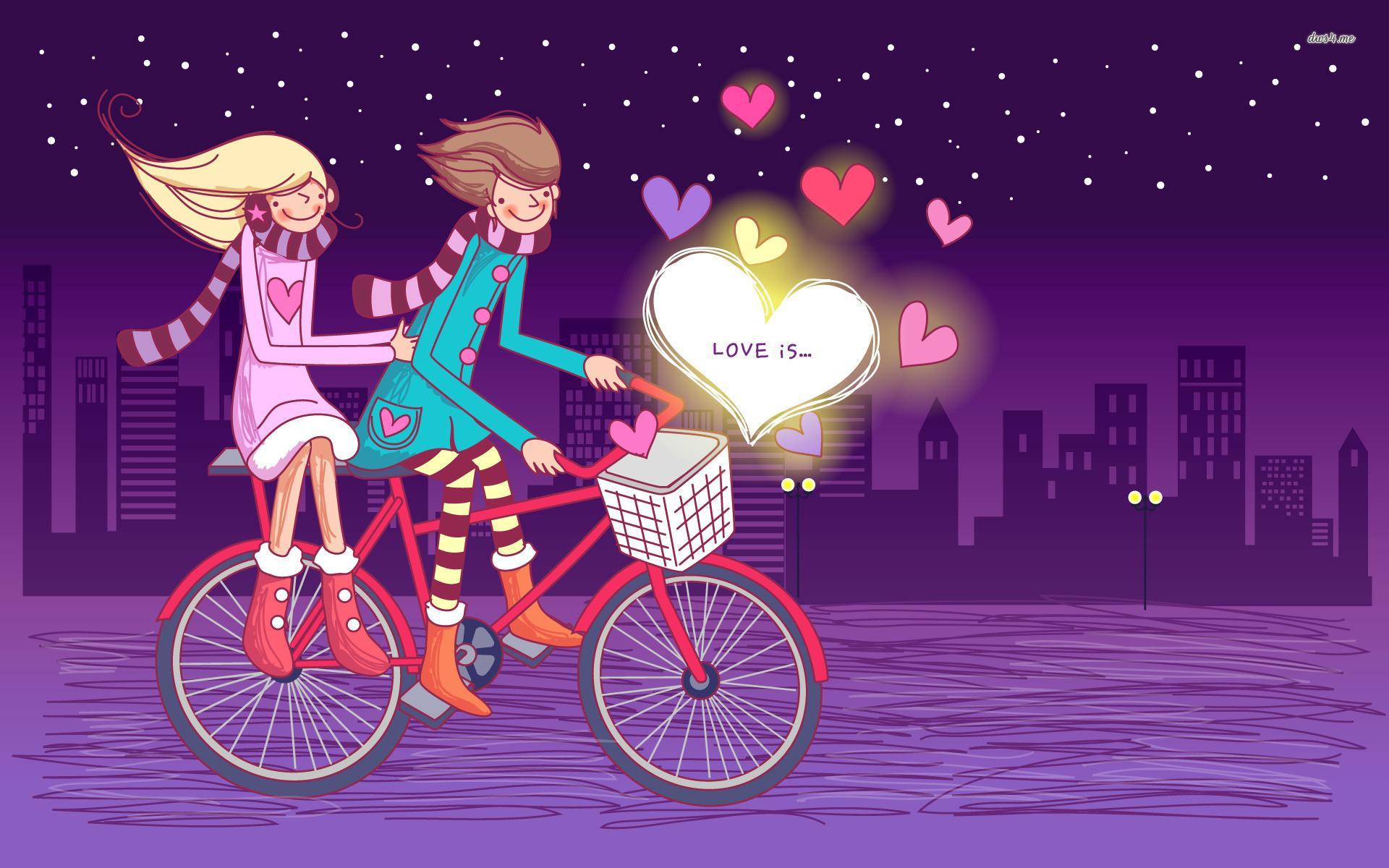 Cartoon Valentine Wallpapers - Top Free Cartoon Valentine Backgrounds ...