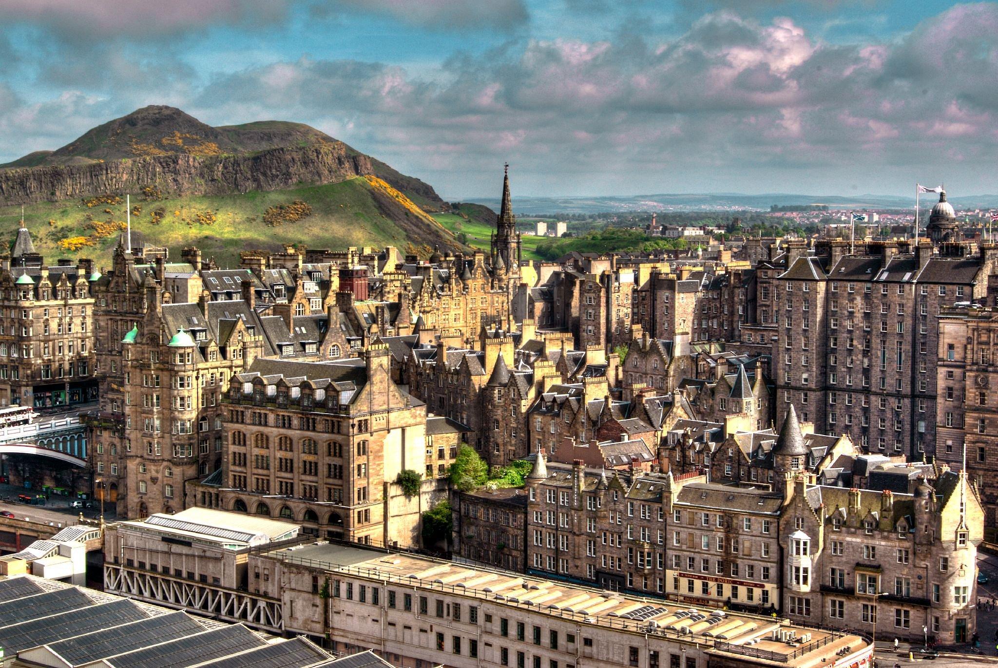Edinburgh Skyline Wallpapers - Top Free Edinburgh Skyline Backgrounds ...