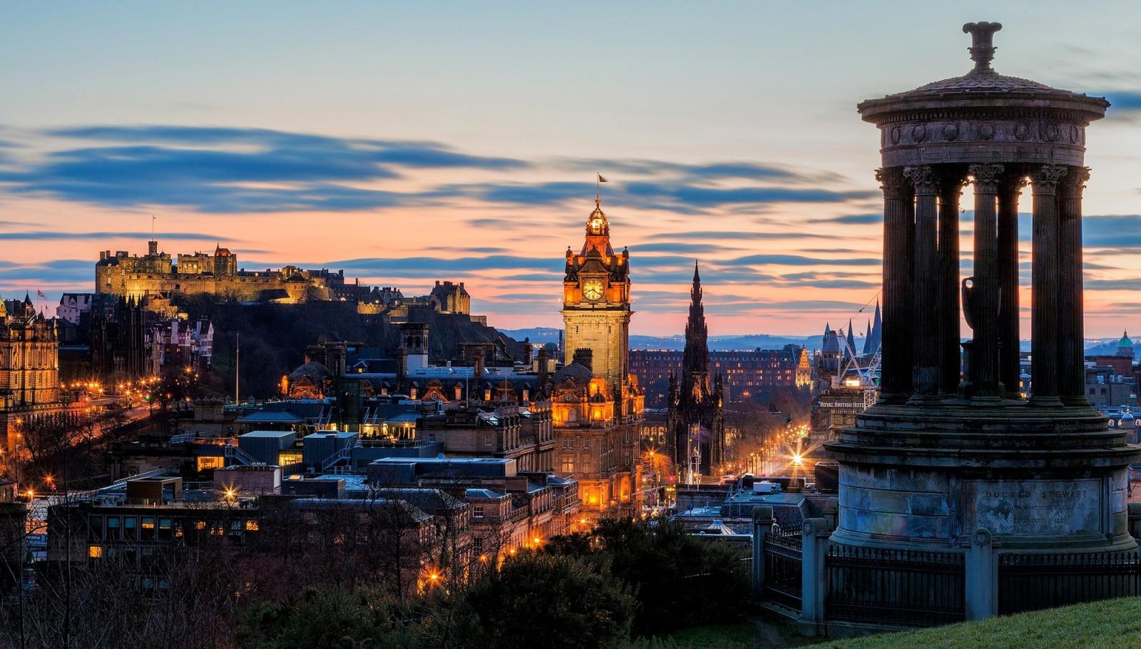 Edinburgh Skyline Wallpapers - Top Free Edinburgh Skyline Backgrounds ...