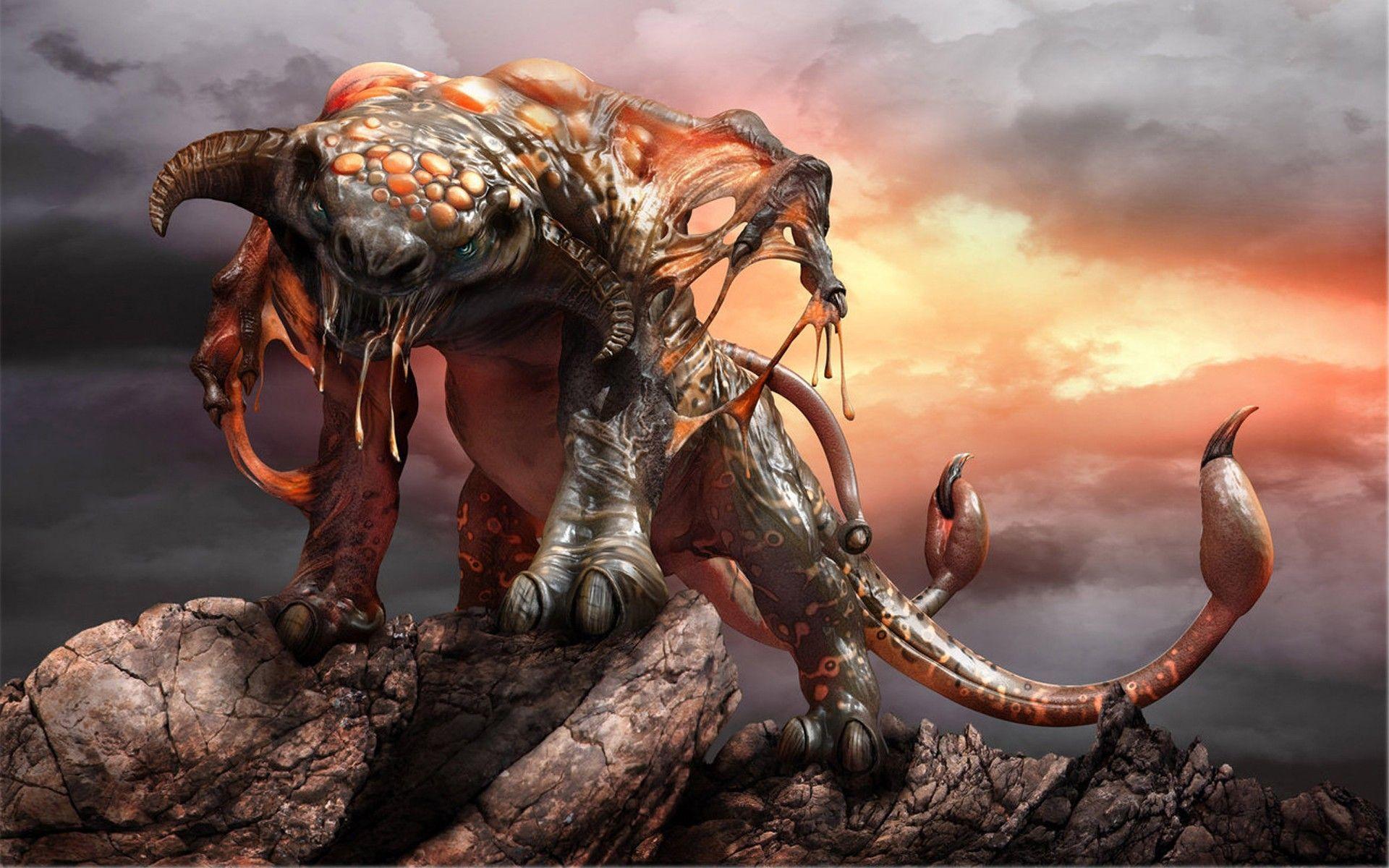 Alien Monster Wallpapers - Top Free Alien Monster Backgrounds ...