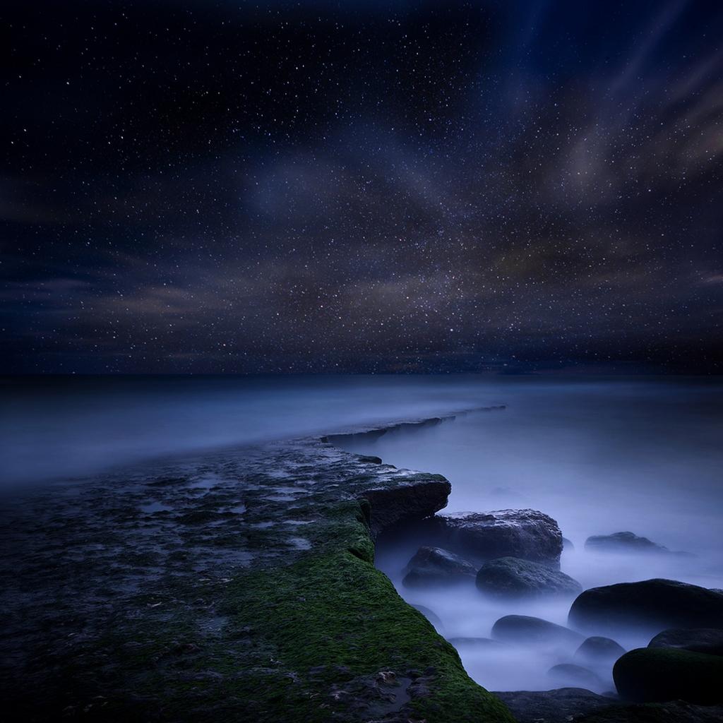 Night Sky iPad Wallpapers - Top Free Night Sky iPad Backgrounds ...