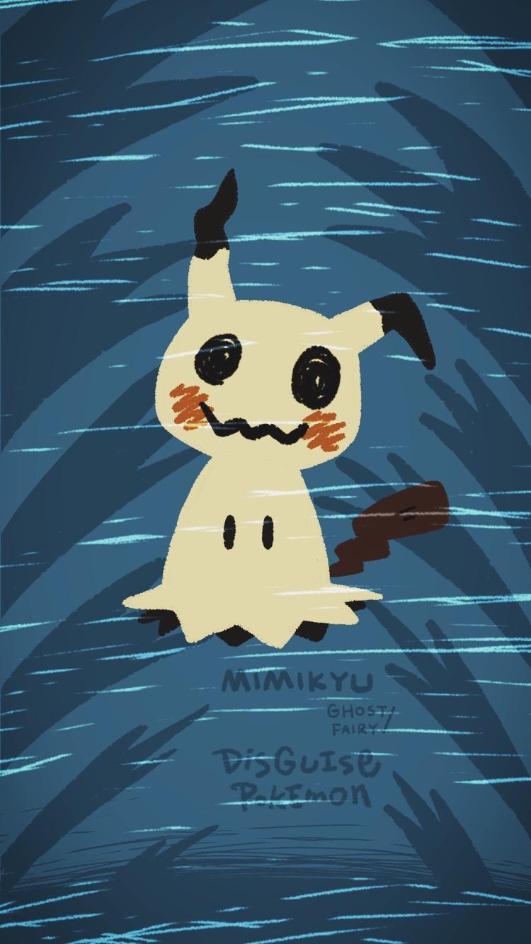 Mimikyu iPhone Wallpapers - Top Free Mimikyu iPhone Backgrounds ...