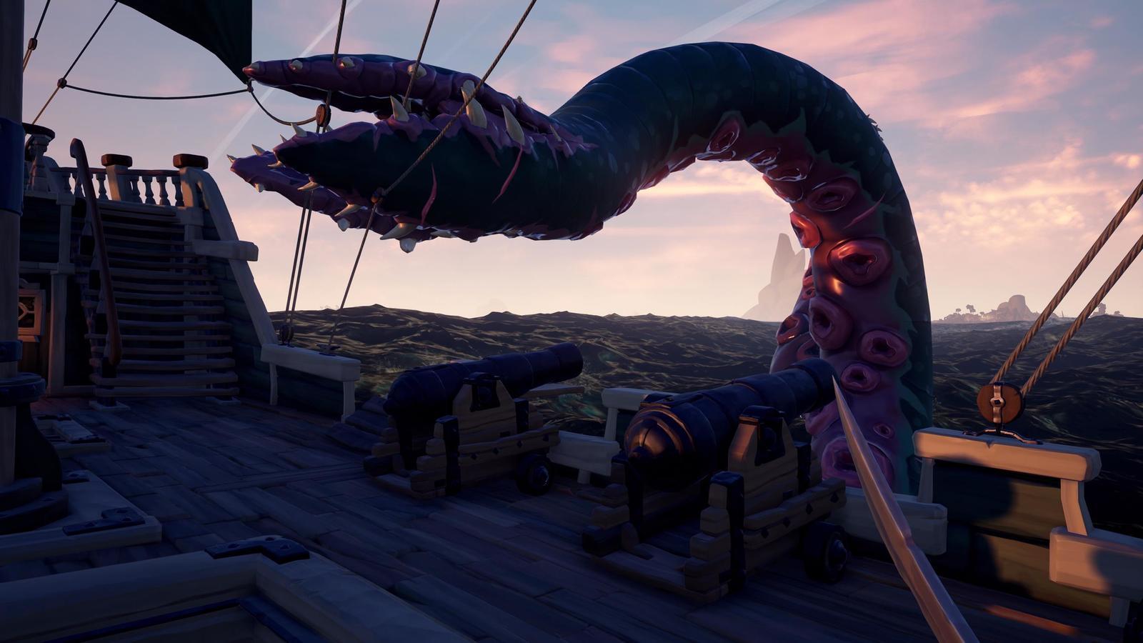 Sea Of Thieves Kraken Wallpapers Top Free Sea Of Thieves Kraken