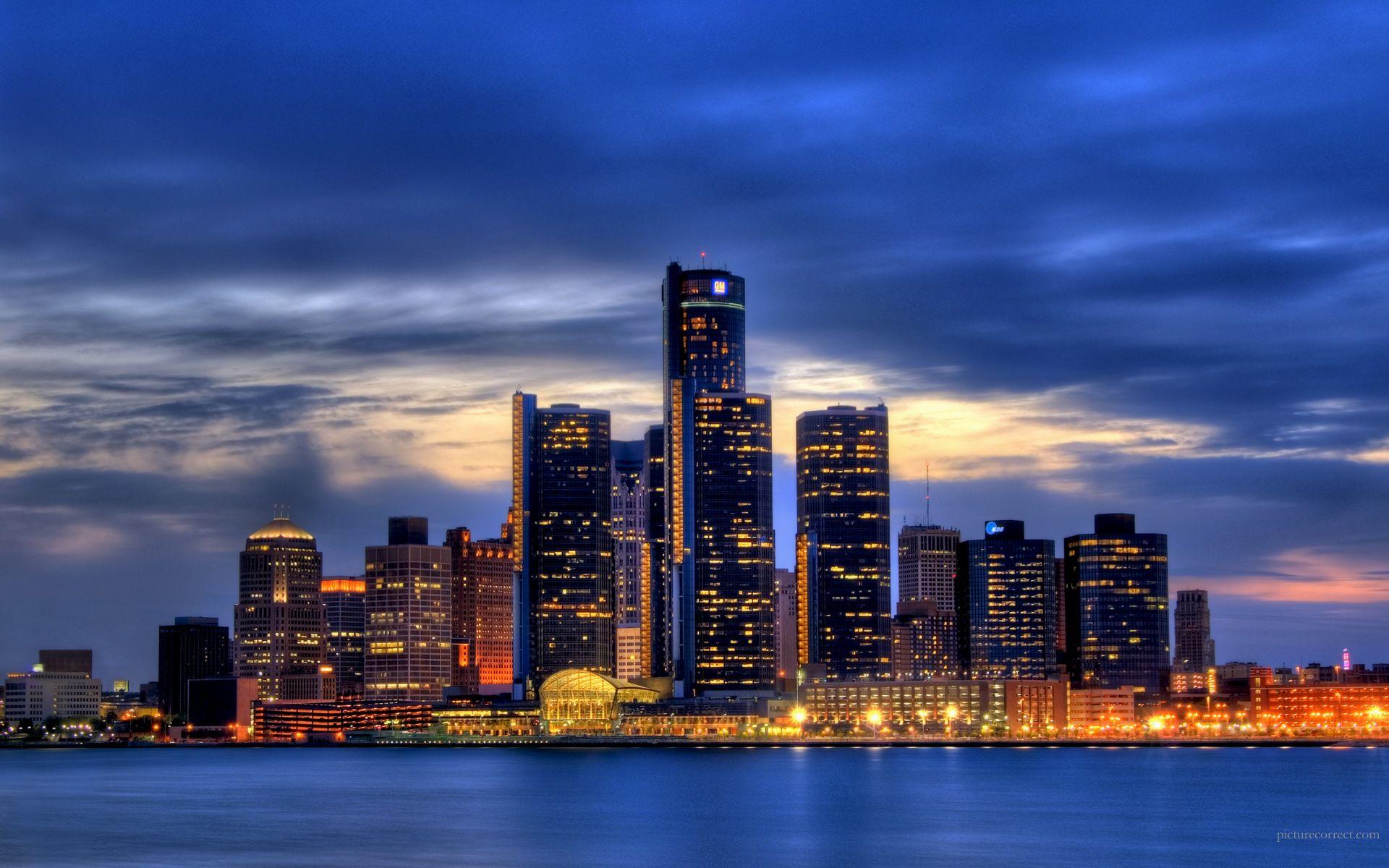Downtown Detroit Wallpapers - Top Free Downtown Detroit Backgrounds ...